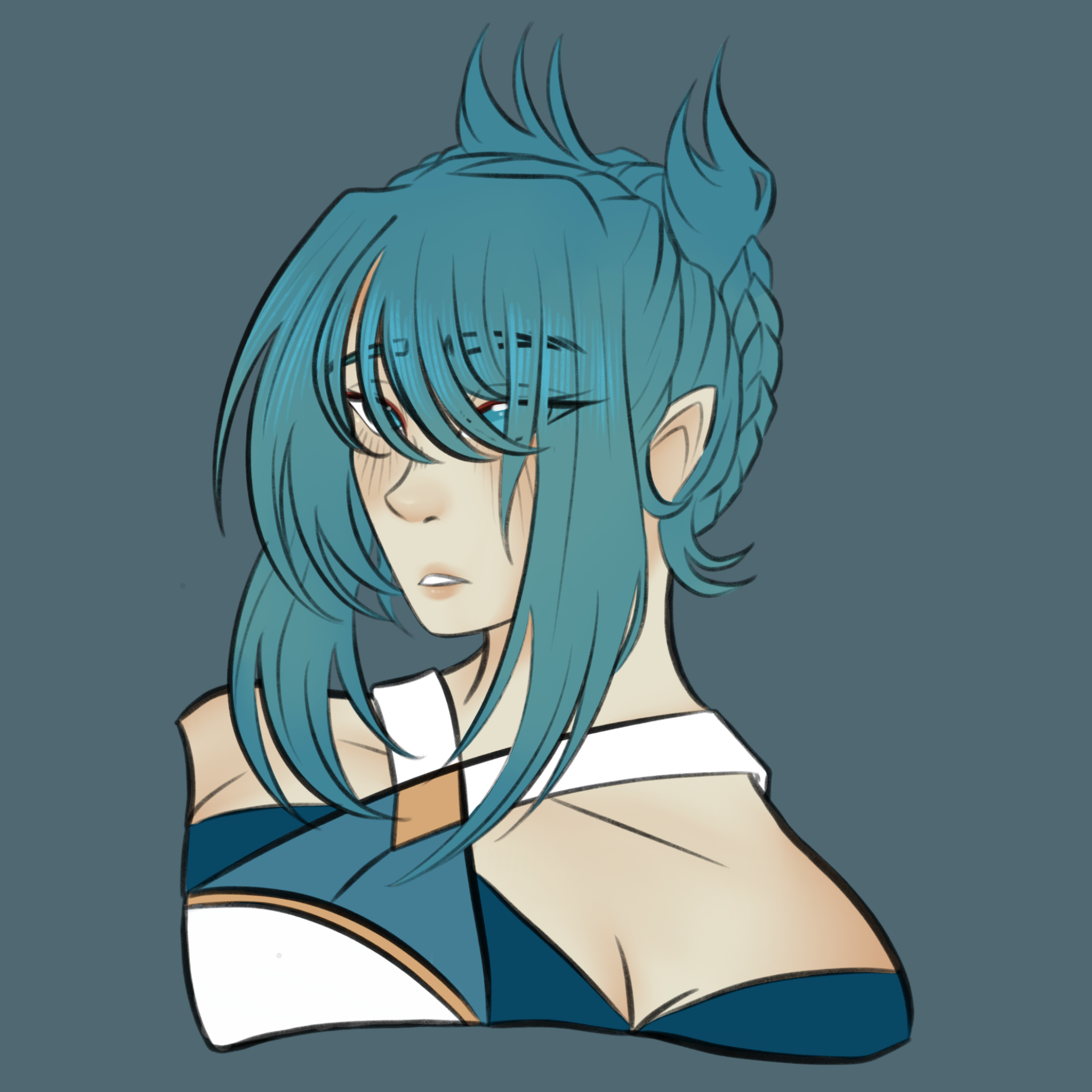 Doodling Characters From Memory Part 40: Young Madame Ping Feel free to ...