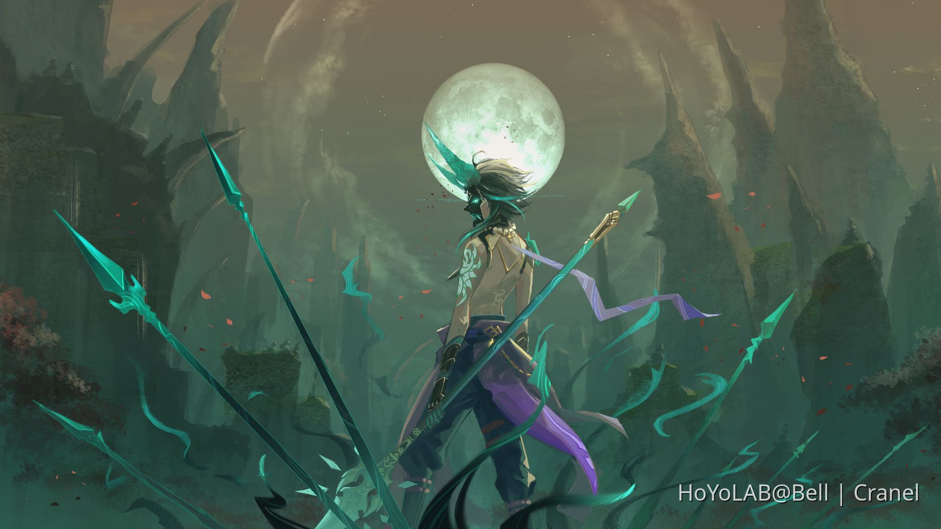 When Danger strikes Xiao arrives, whether its Monsters or Demons alike ...