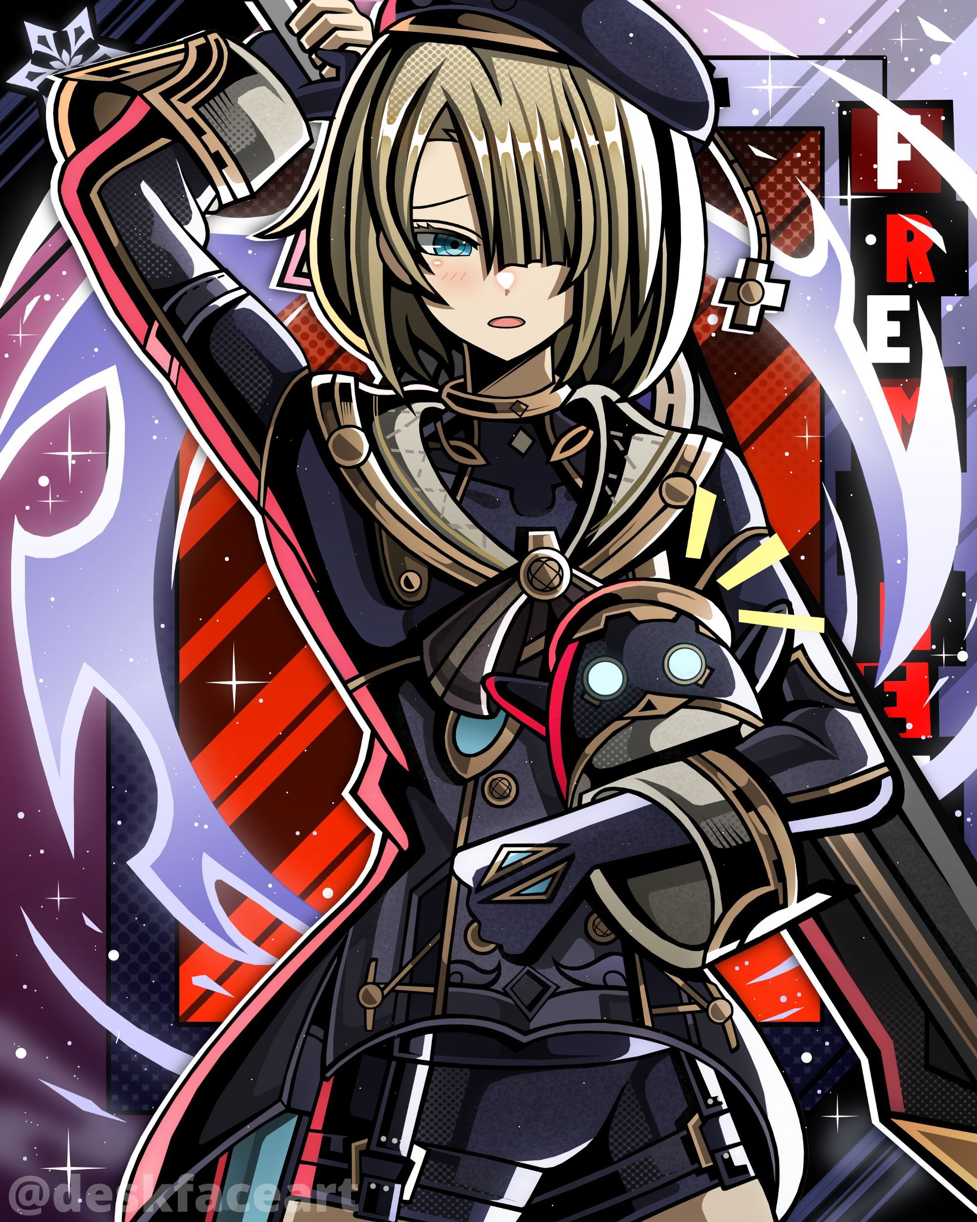 Freminet fanart in my style! Genshin Impact | HoYoLAB
