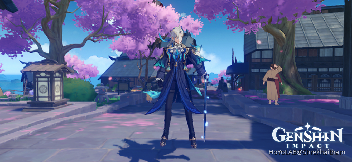 walk into the club like Lord Fish is here, serving grandeur Genshin ...