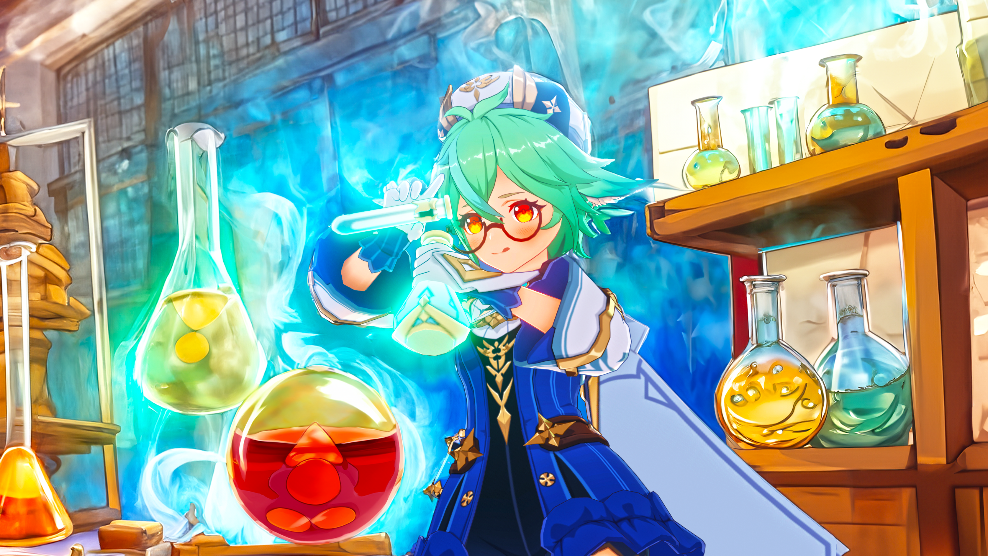 Happy Birthday Sucrose! Genshin Impact | HoYoLAB