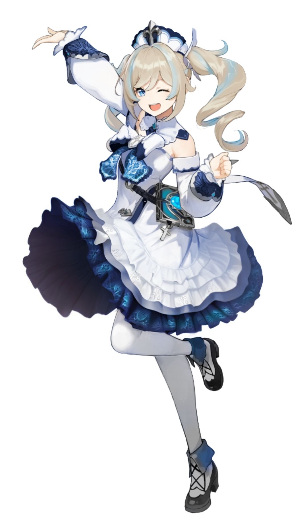 Barbara cryo vision outfit Genshin Impact | HoYoLAB