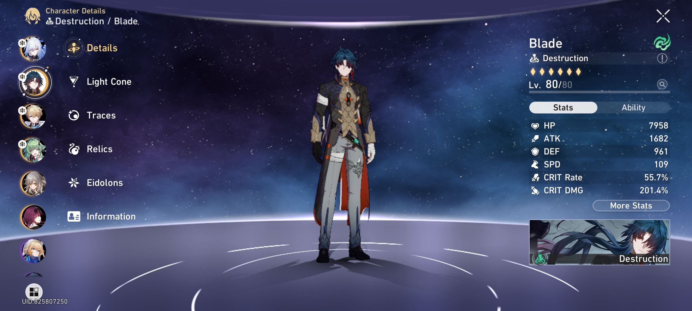 My Blade build Honkai: Star Rail | HoYoLAB