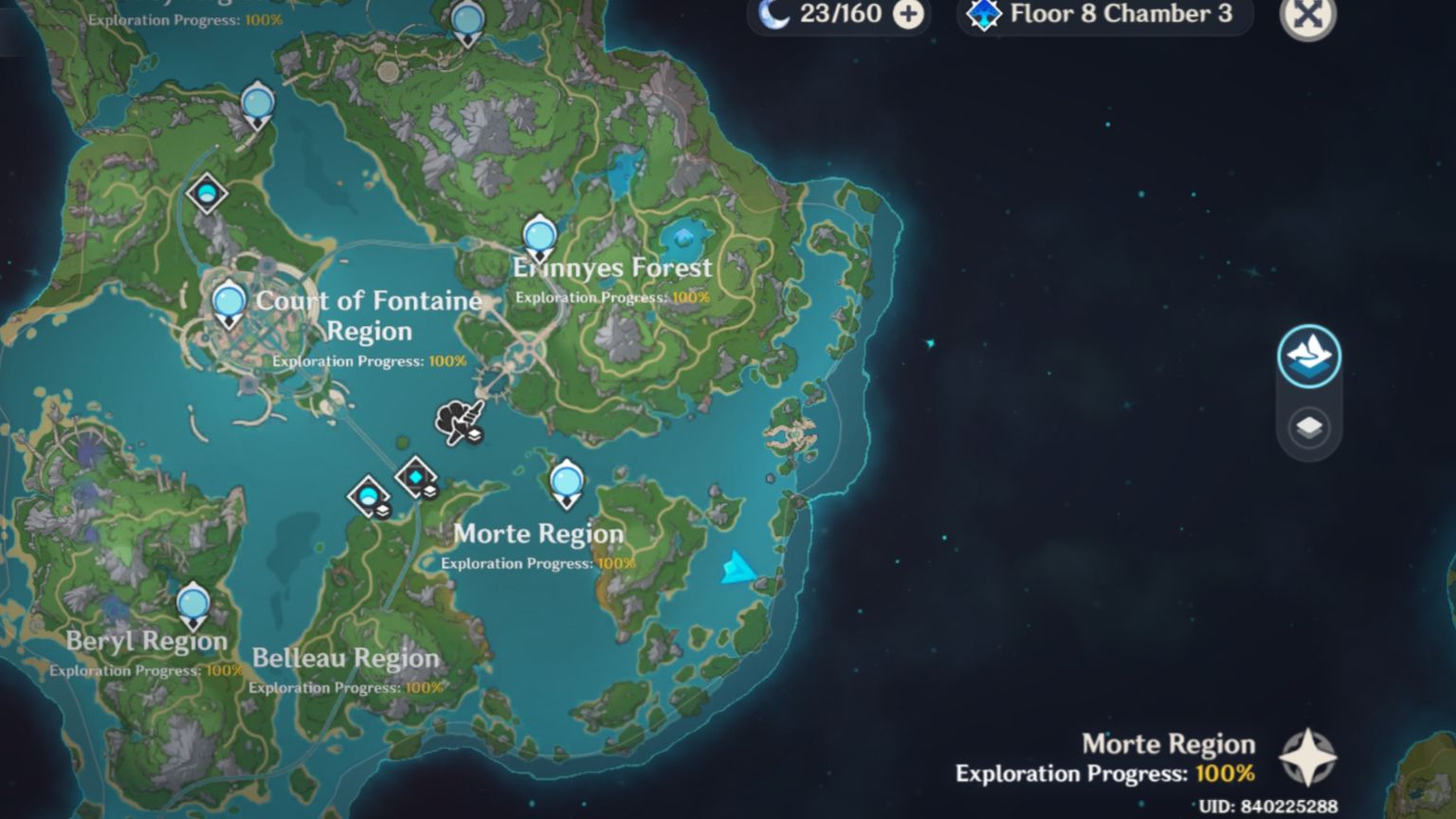 Fontaine New Areas: 1. Erinnyes Forest & 2. Morte Region Exploration ...