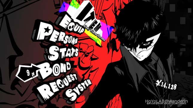 Everywhere I look I see Persona 5 UI references.. Honkai: Star Rail ...