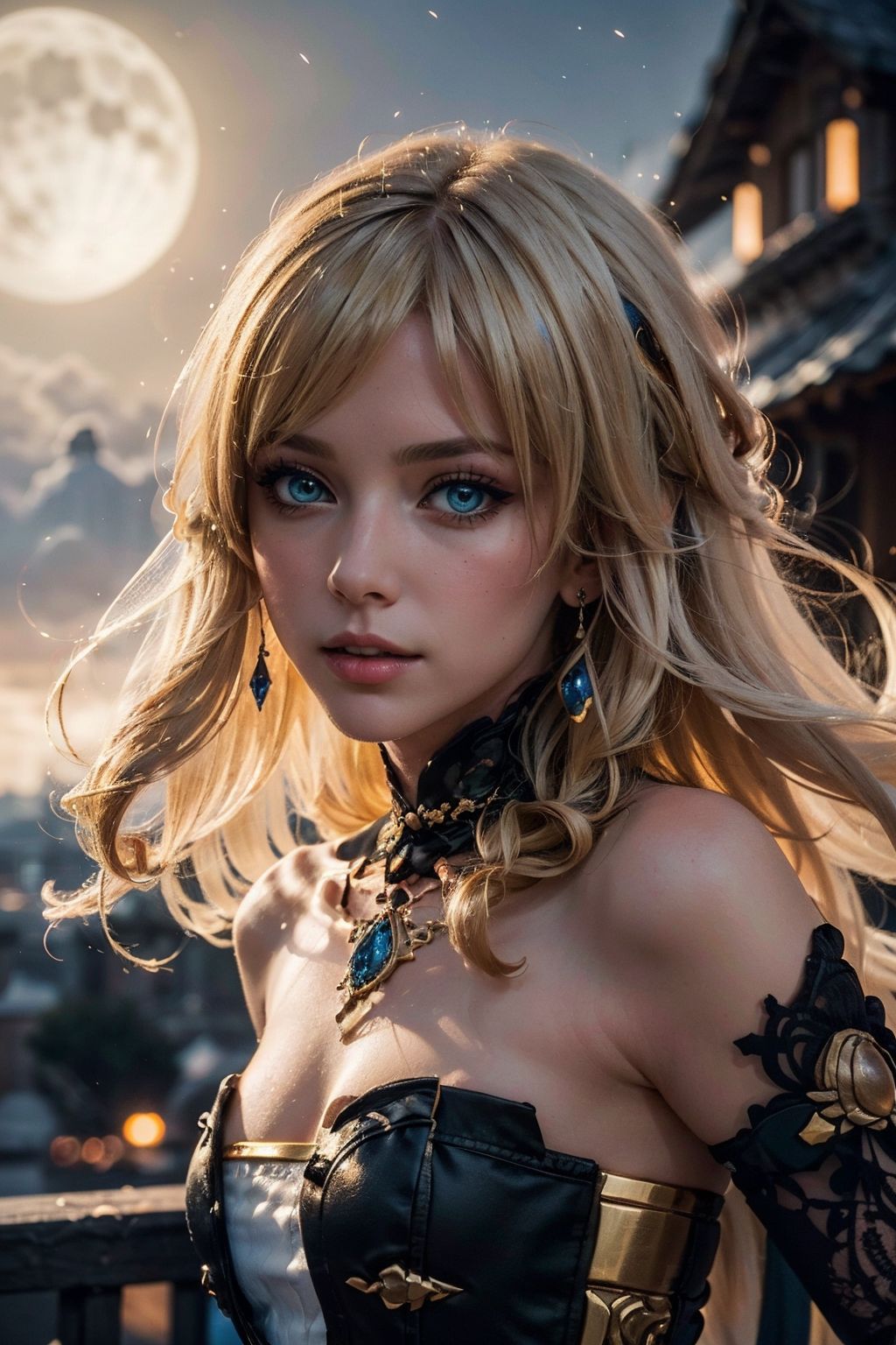 Navia gerada com IA 😍 ️ Genshin Impact | HoYoLAB