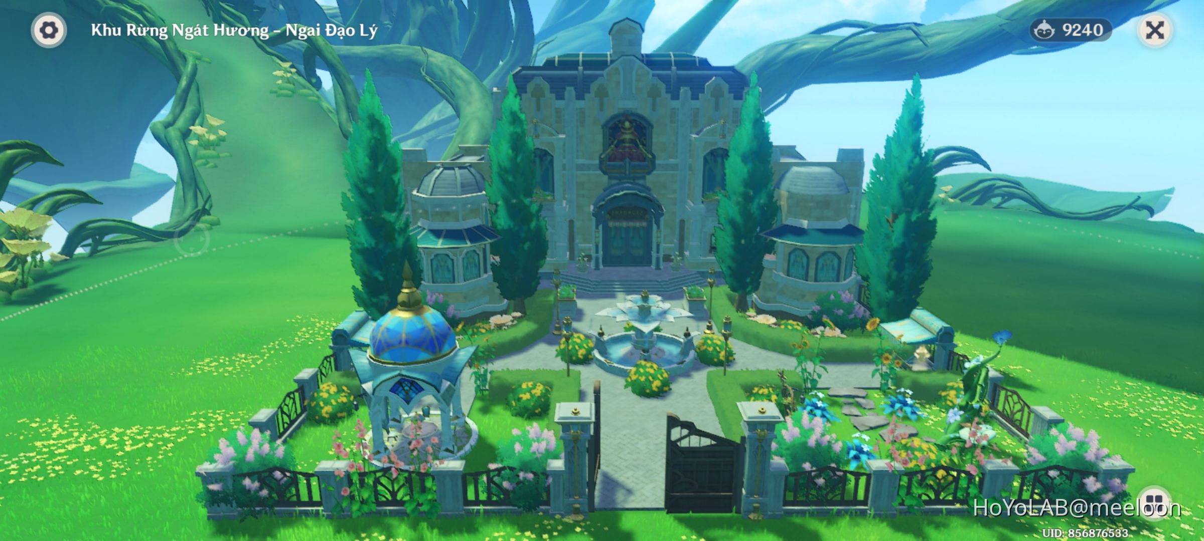 Thiết kế Dinh thự của quý cô Furina - Lady Furina's Mansion ...