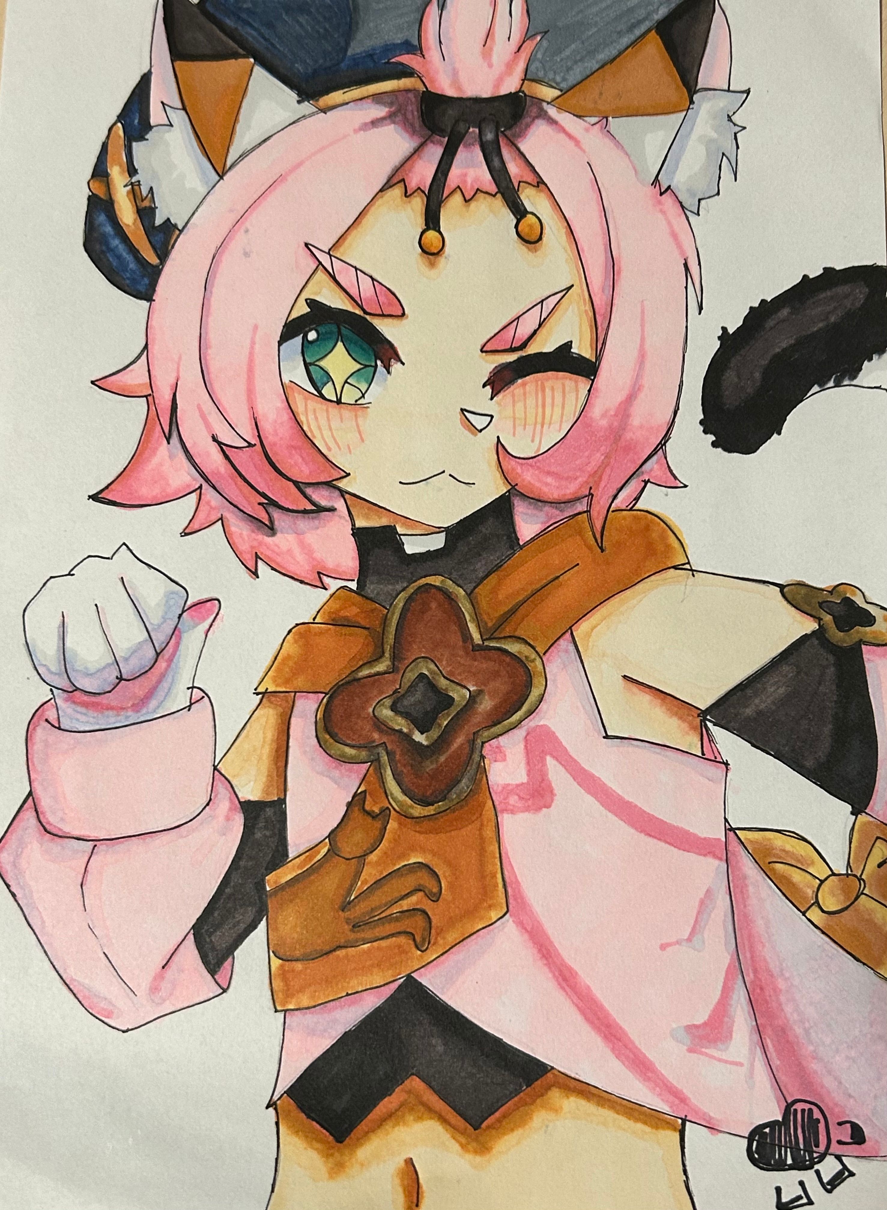 Diona (Colored edition) Genshin Impact | HoYoLAB