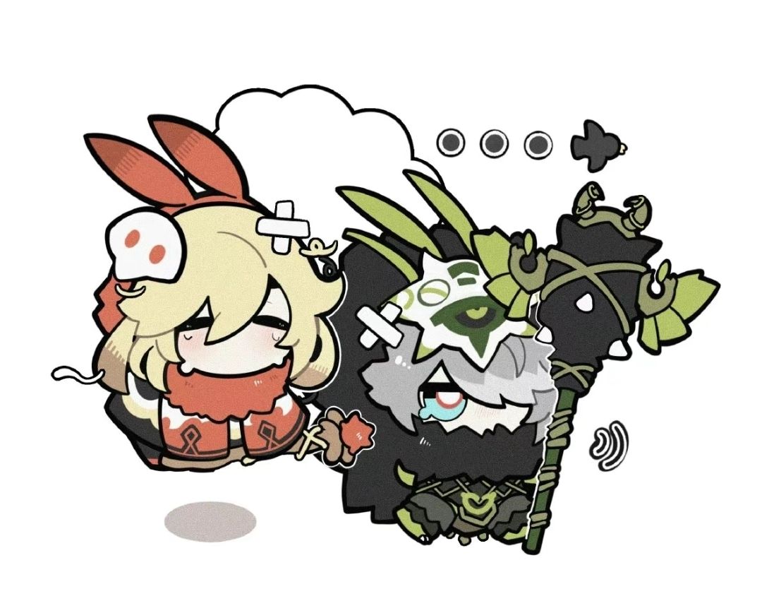 Kaveh Alhaitham chibi Genshin Impact | HoYoLAB