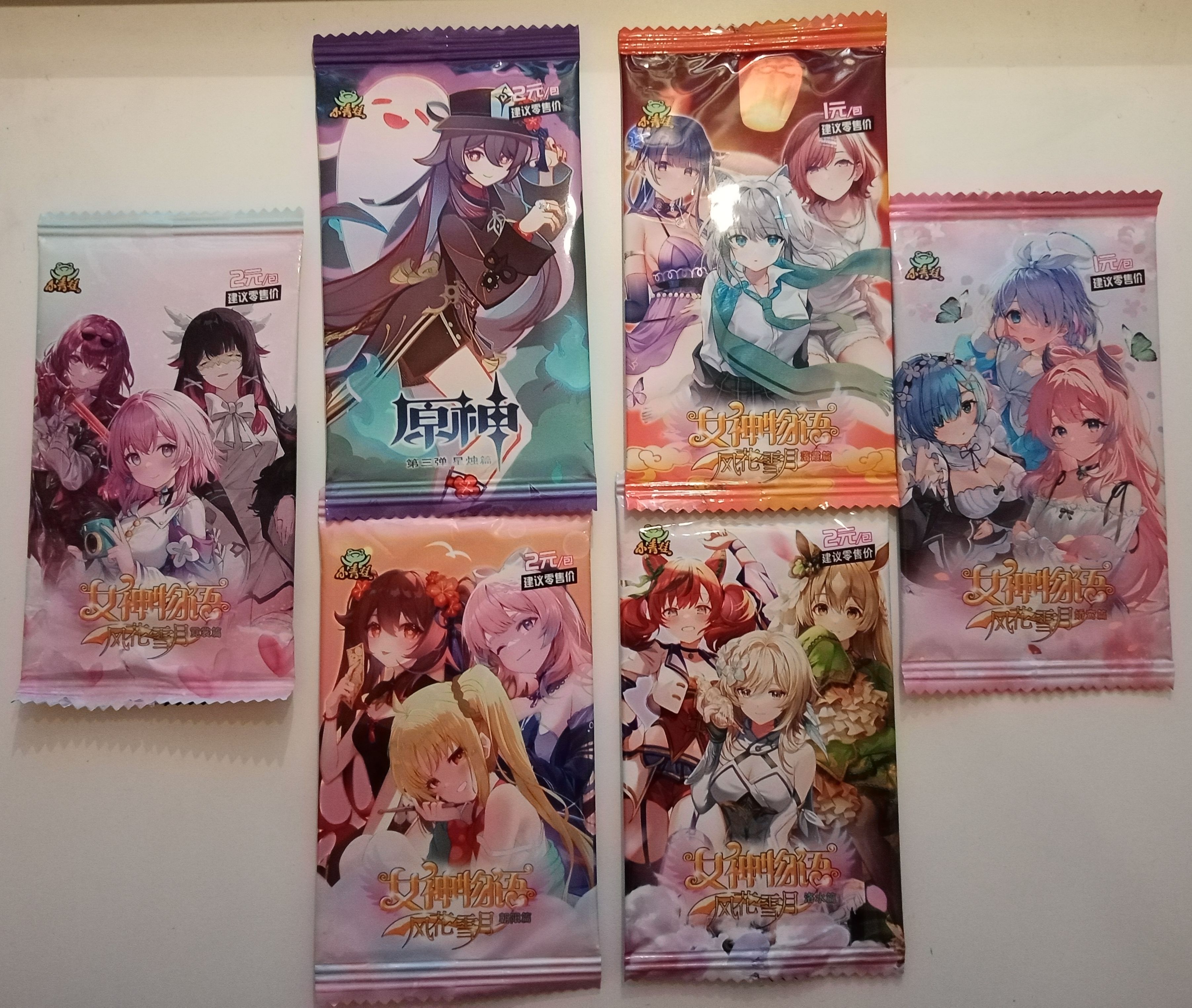 Anime Collectable Cards Opening | HoYoLAB