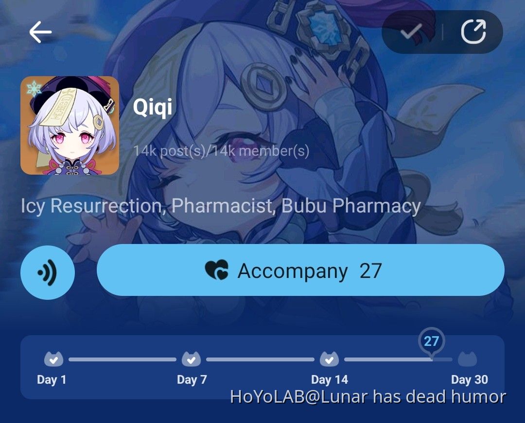 am I a crazy qiqi fan? yes. Genshin Impact | HoYoLAB