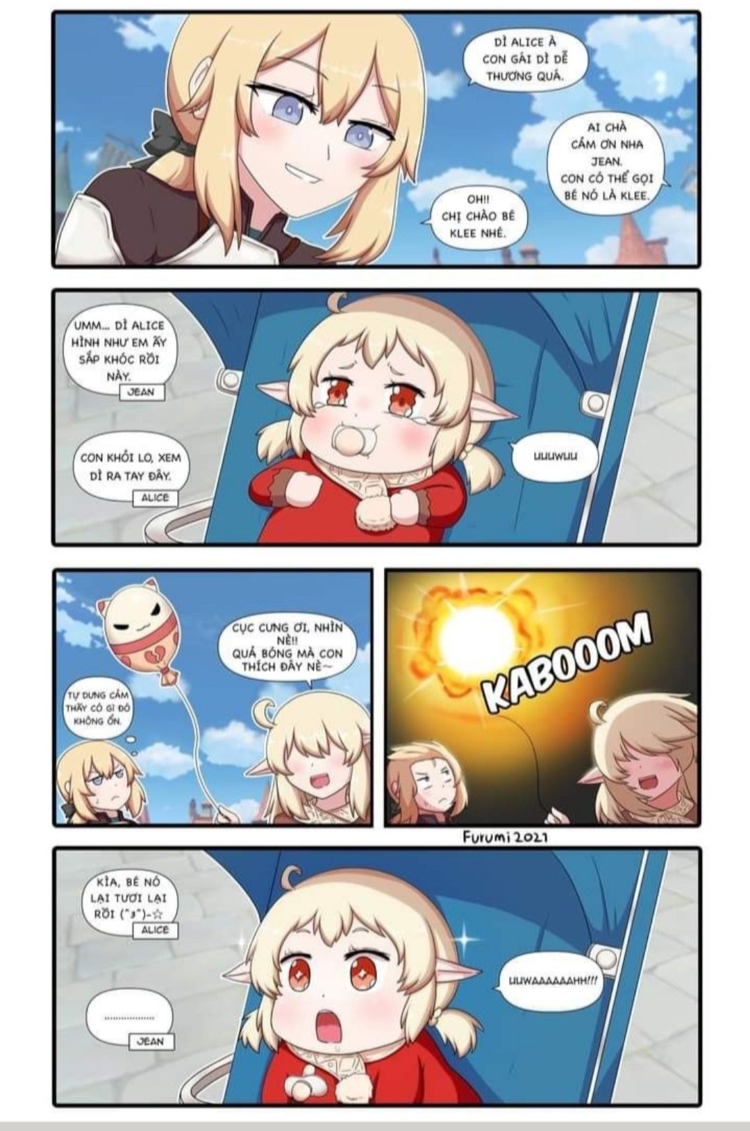 Klee và boom Genshin Impact | HoYoLAB