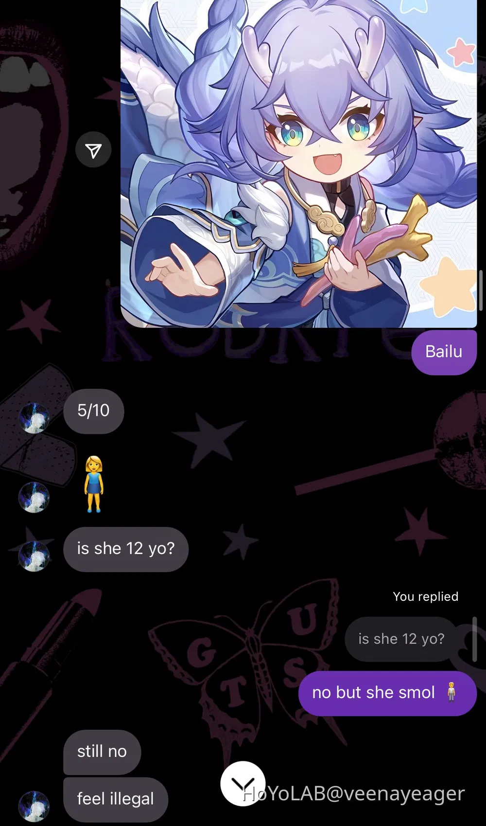 My non-hsr player friend ranks hsr characters based on smashibility😭🤝 ...