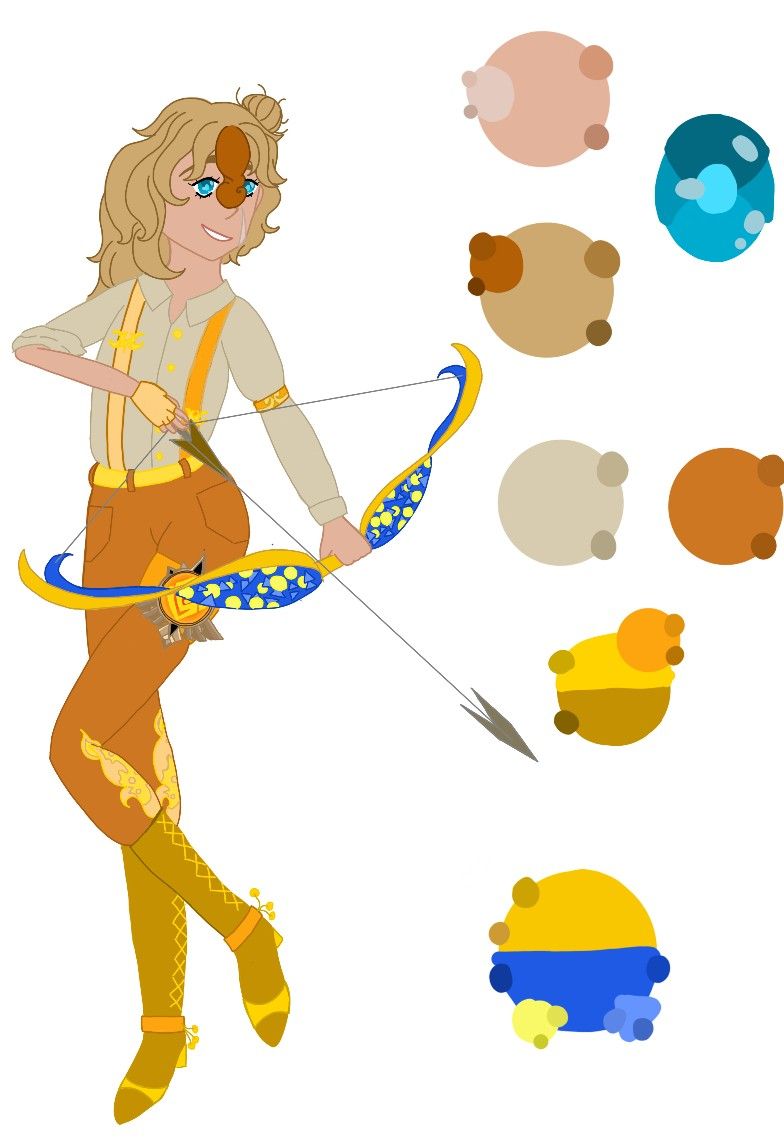 Raya color palette Genshin Impact | HoYoLAB