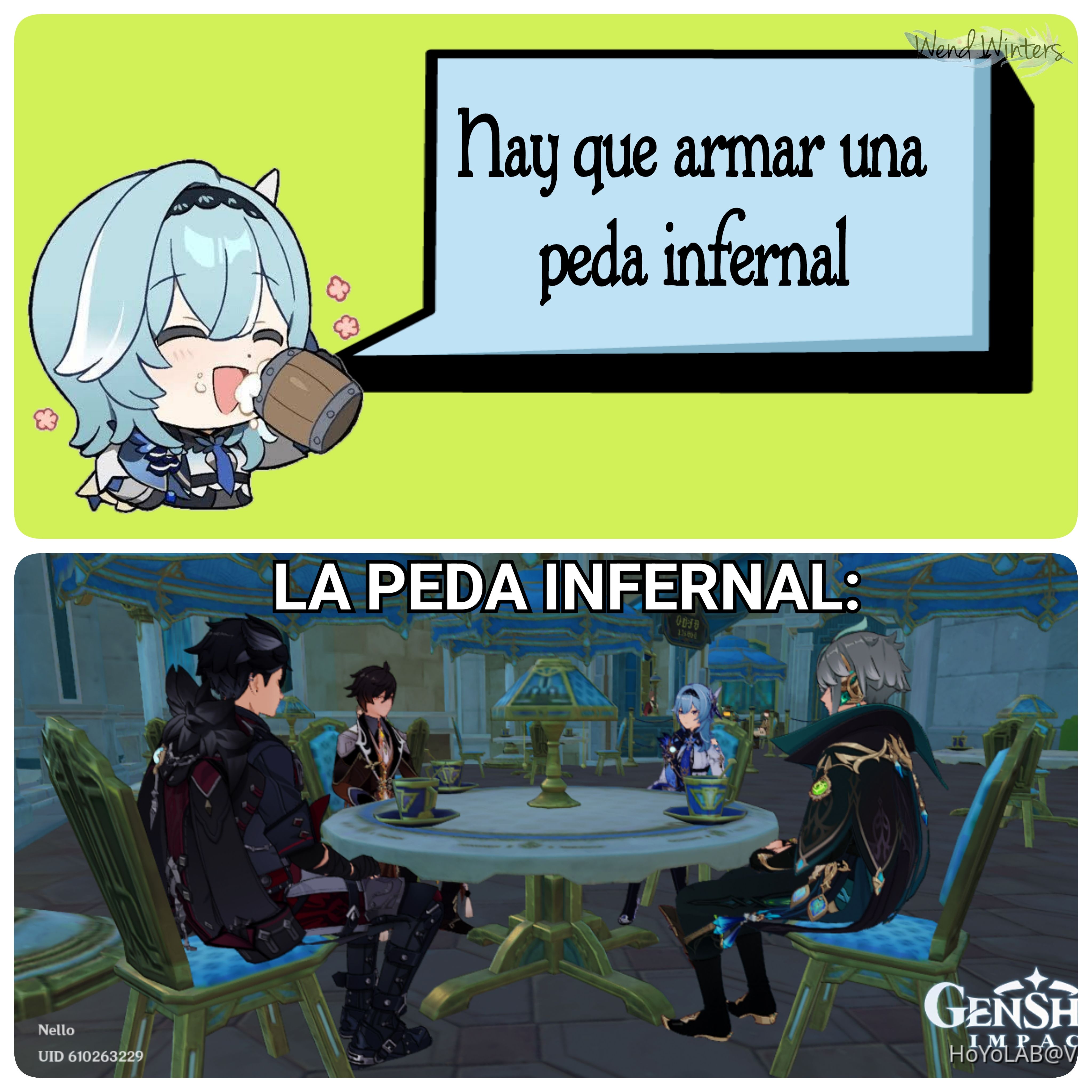 🍻La peda infernal 😈 Genshin Impact | HoYoLAB
