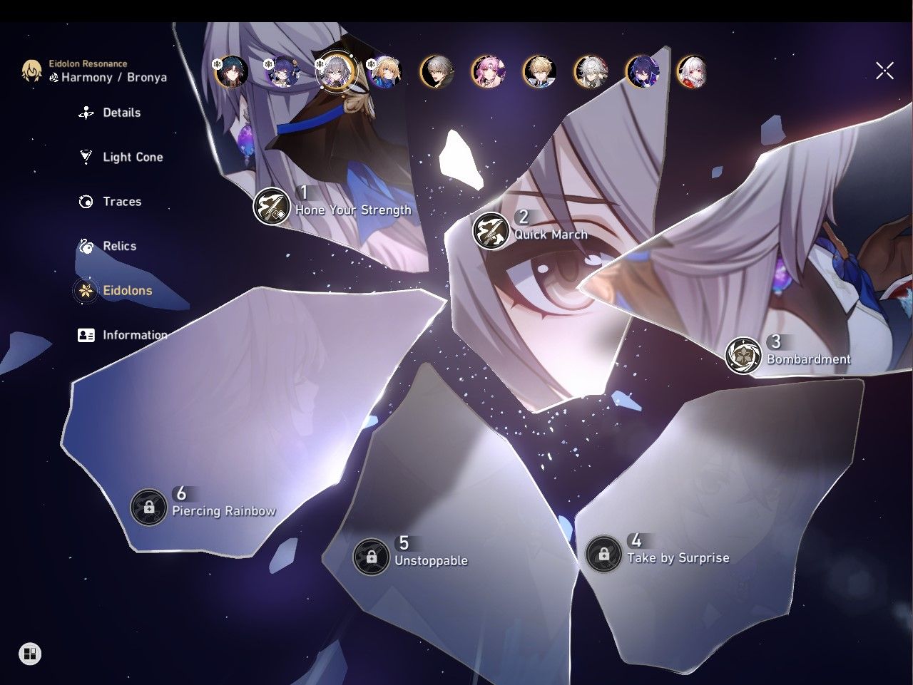 used my garanted 300 stellar warp for another copy of bronya! Honkai: Star Rail | HoYoLAB