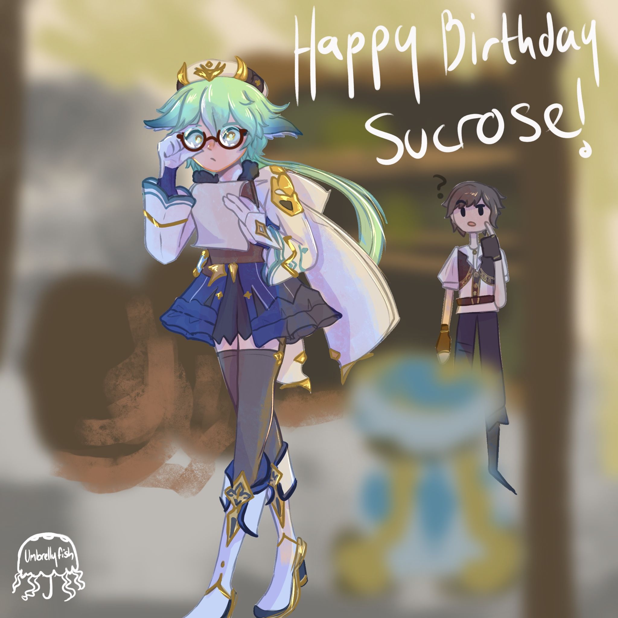 Happy Birthday Sucrose! Genshin Impact | HoYoLAB