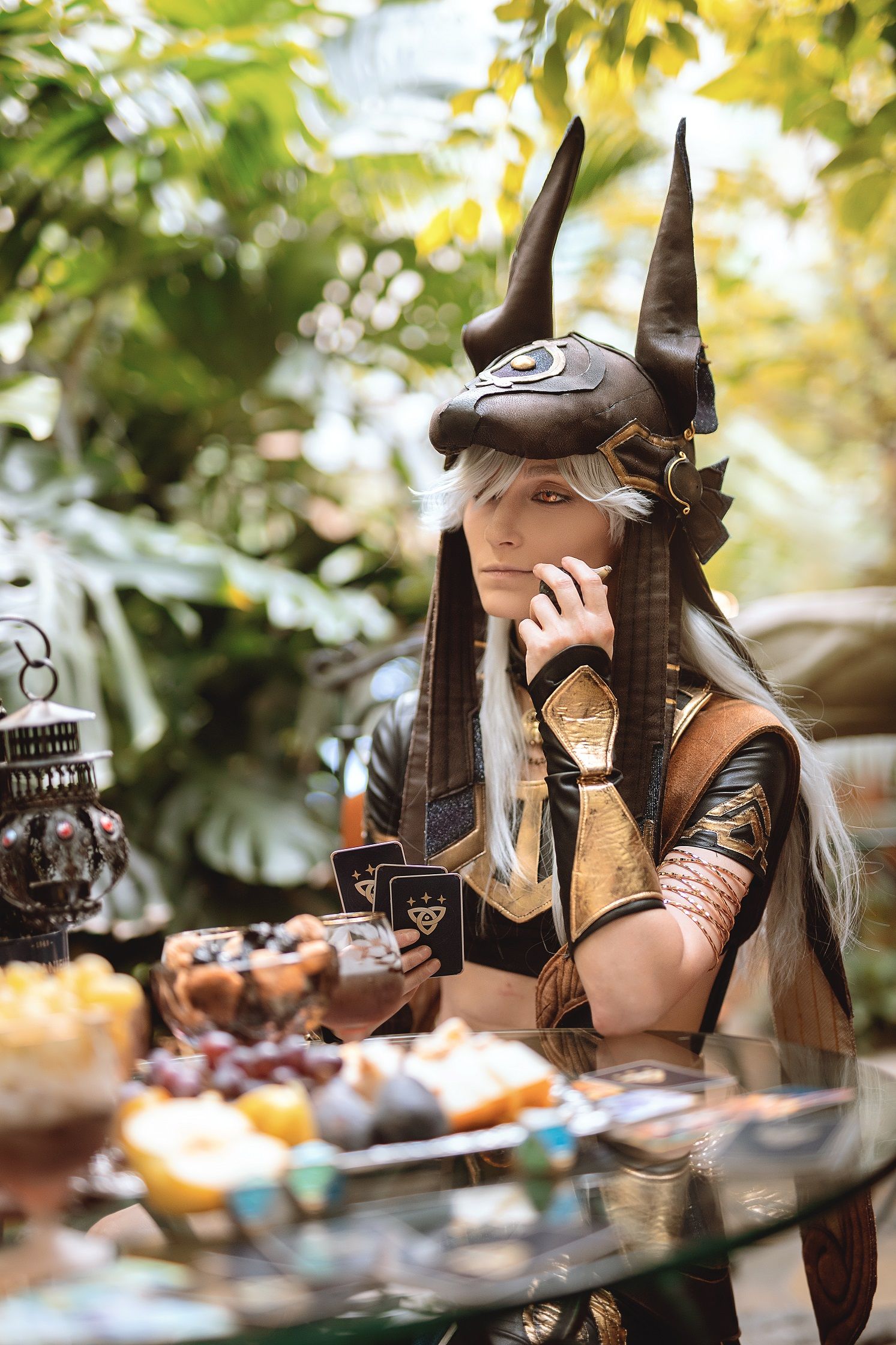 Cyno's face when he plays with you in Genius Invocation TCG Genshin ...