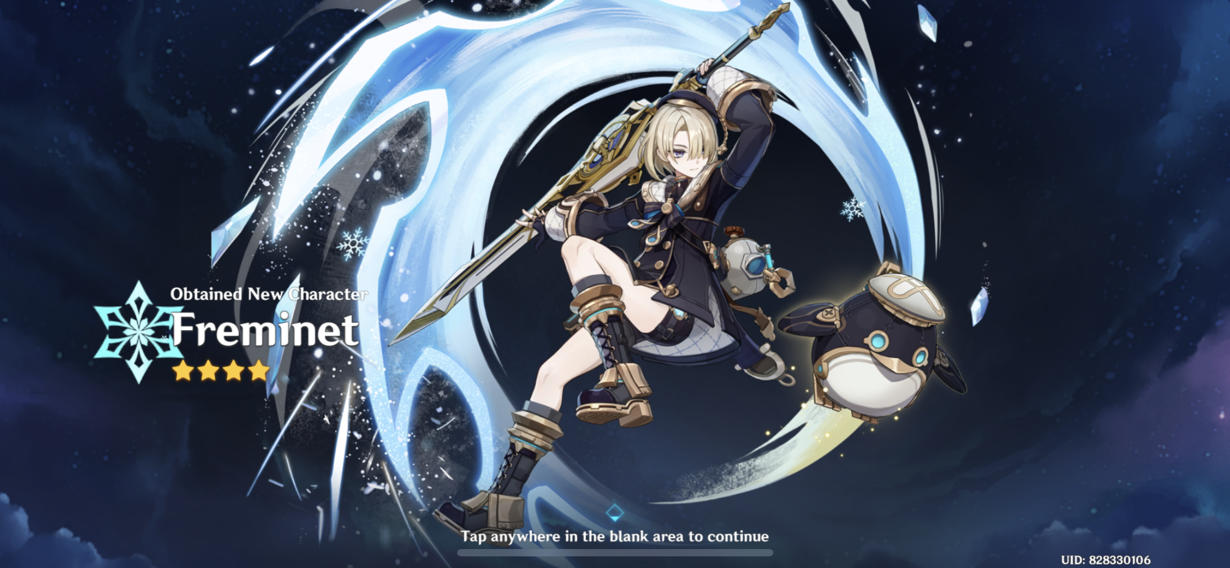 Yay I have all the 4* again (Freminet from event) Genshin Impact | HoYoLAB