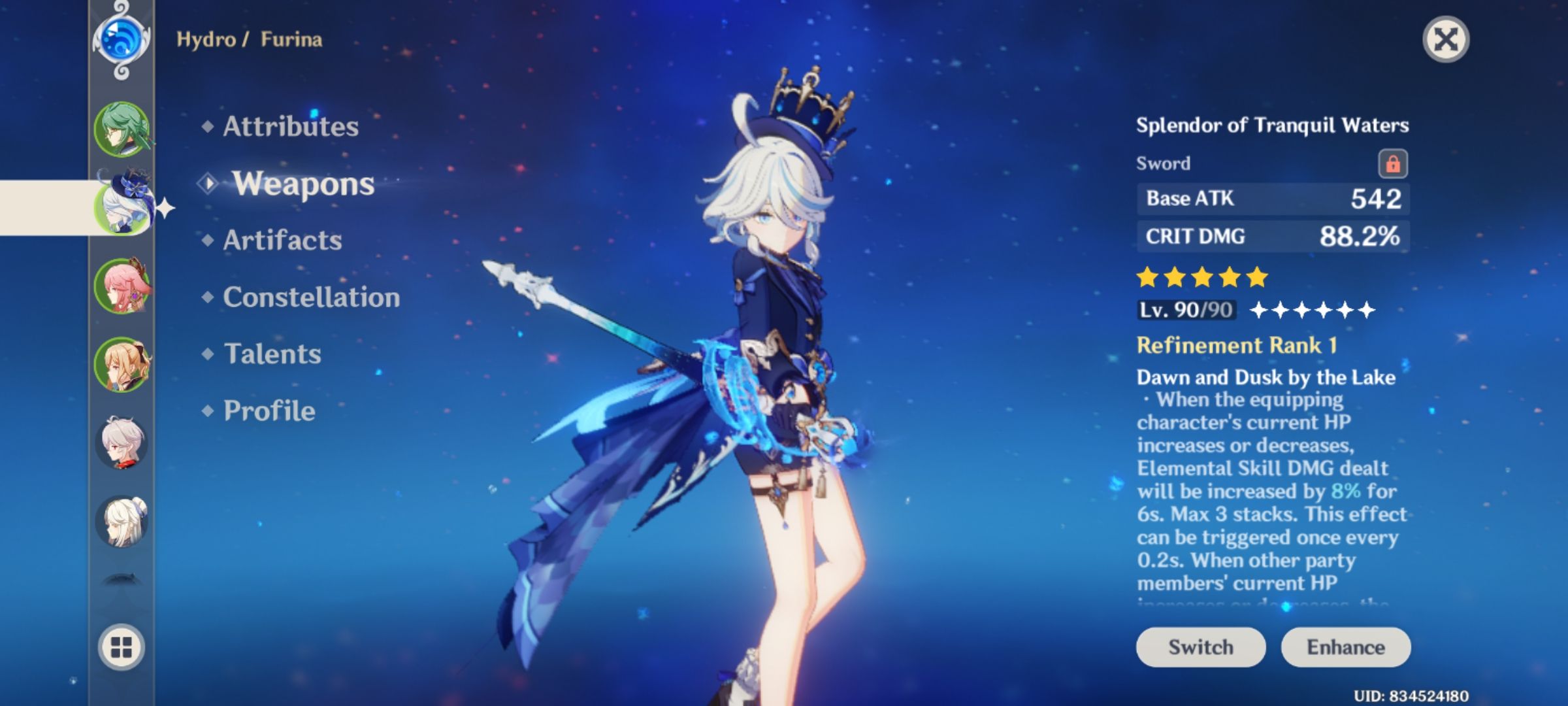 i got the pretty sword Genshin Impact | HoYoLAB