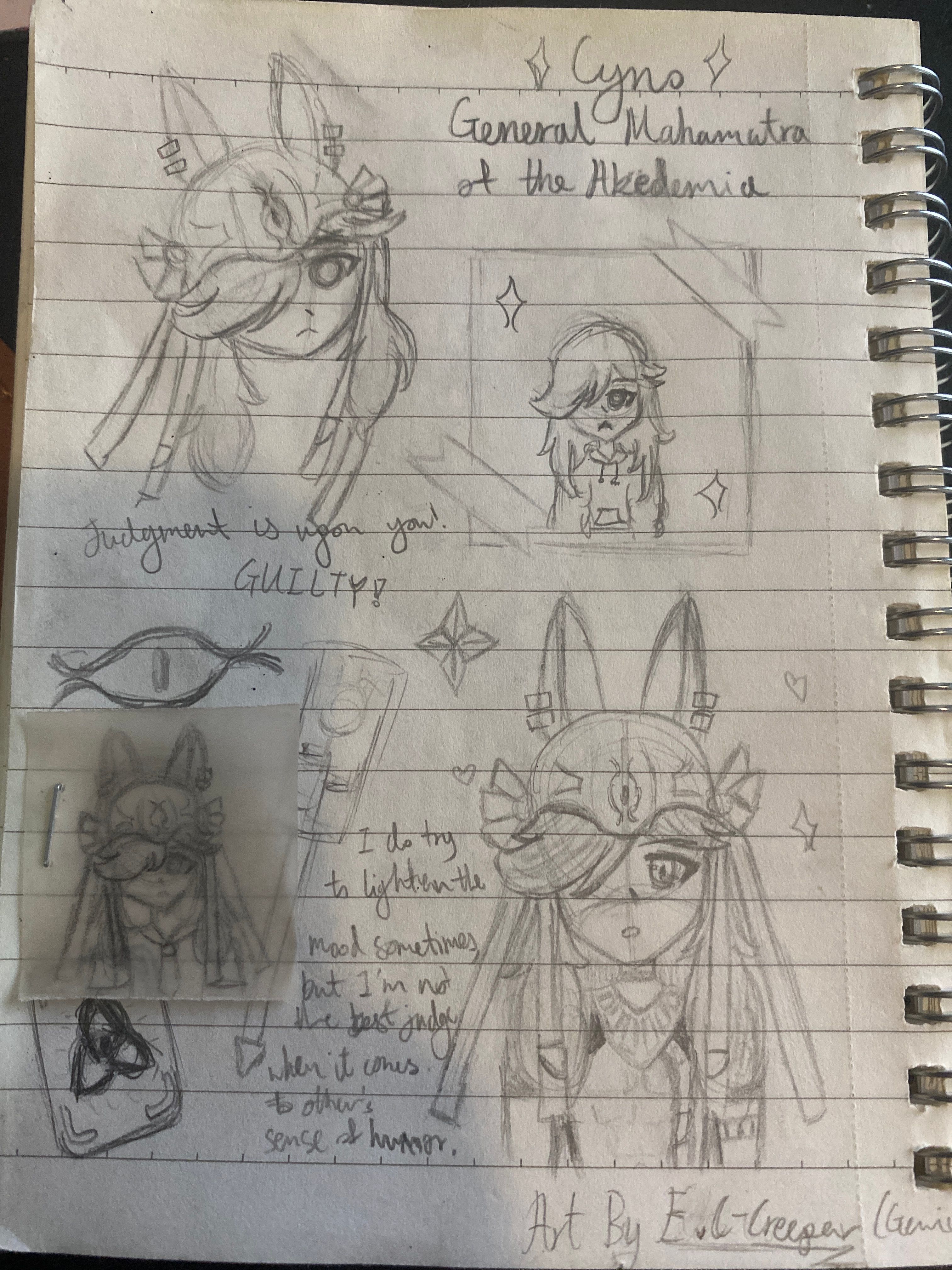 Cyno 💜💜💜 (fan art by me, aka E.C-Creeper/Genis) Genshin Impact | HoYoLAB