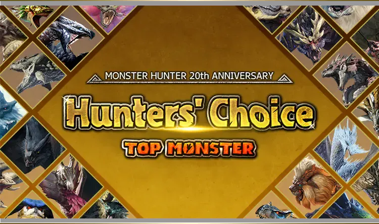 Monster Hunter 20th Anniversary! Vote For Your Top Monster - Ends ...