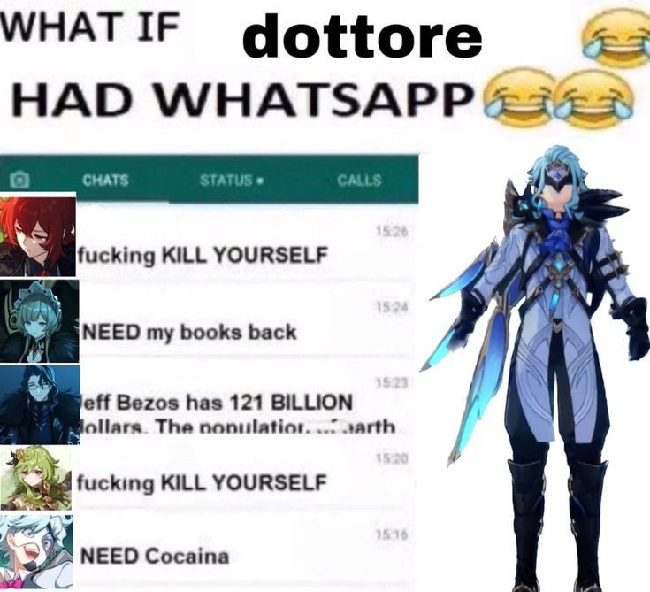 dumb dottore pintrest memes Genshin Impact | HoYoLAB