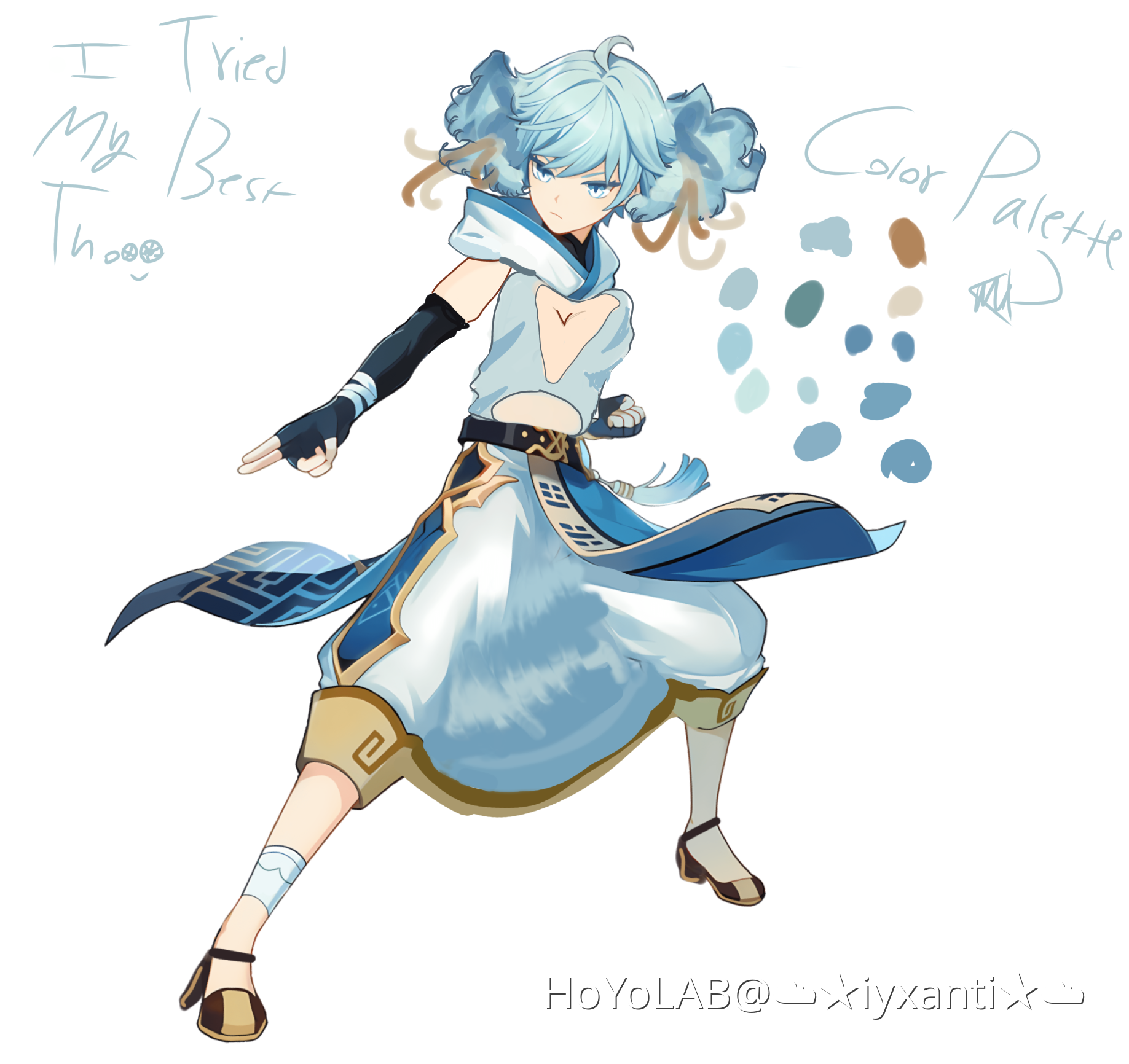 Chongyun genderbent! (Description Genshin Impact | HoYoLAB