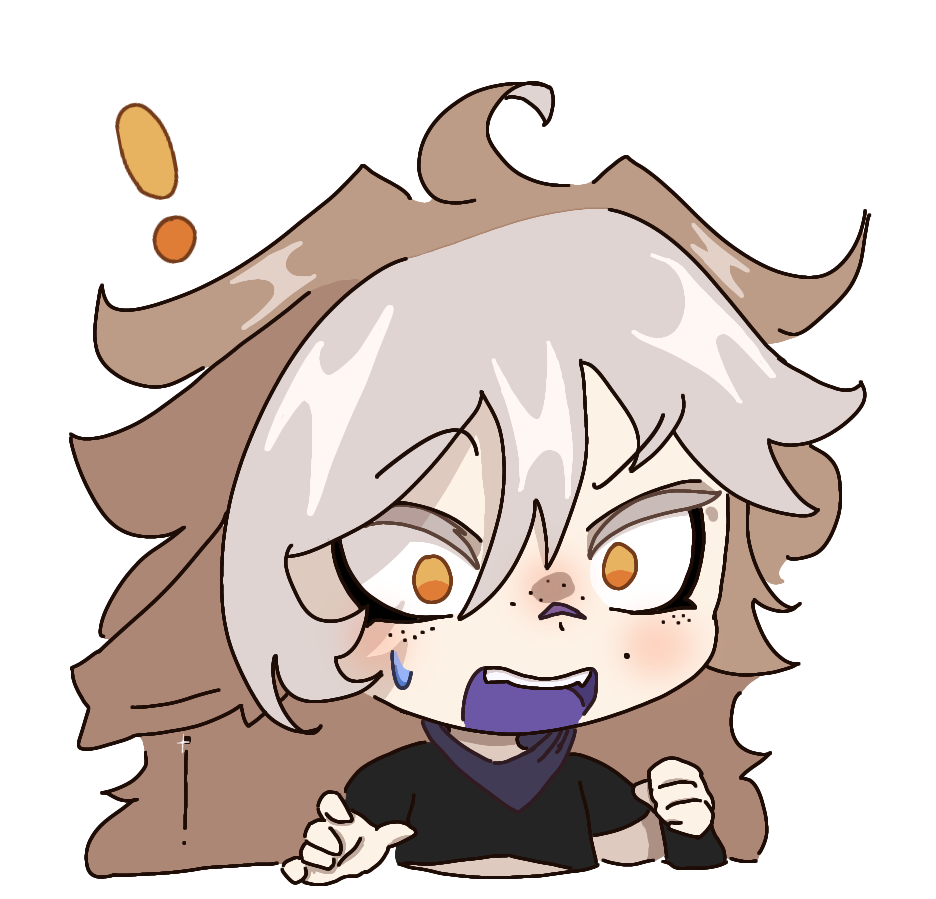 I made emotes of my fan made charecter! Genshin Impact | HoYoLAB