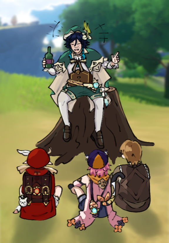 curis que hice de venti ;b Genshin Impact | HoYoLAB