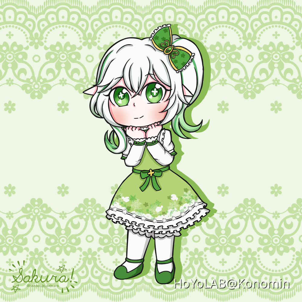 Nahida Chibi Genshin Impact | HoYoLAB