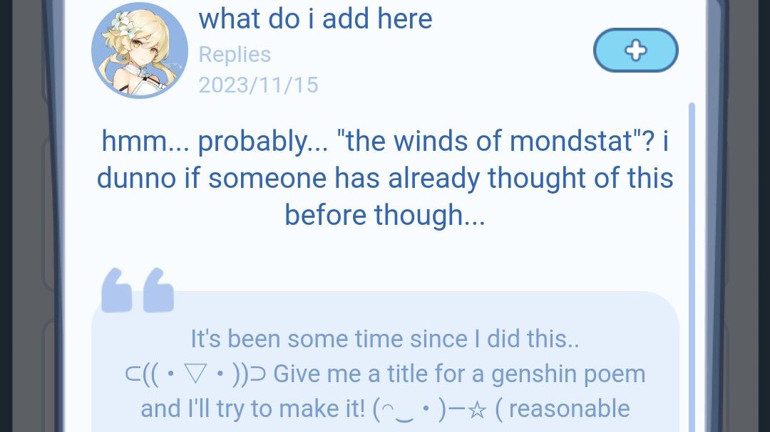 The Winds of Mondstat Genshin Impact | HoYoLAB