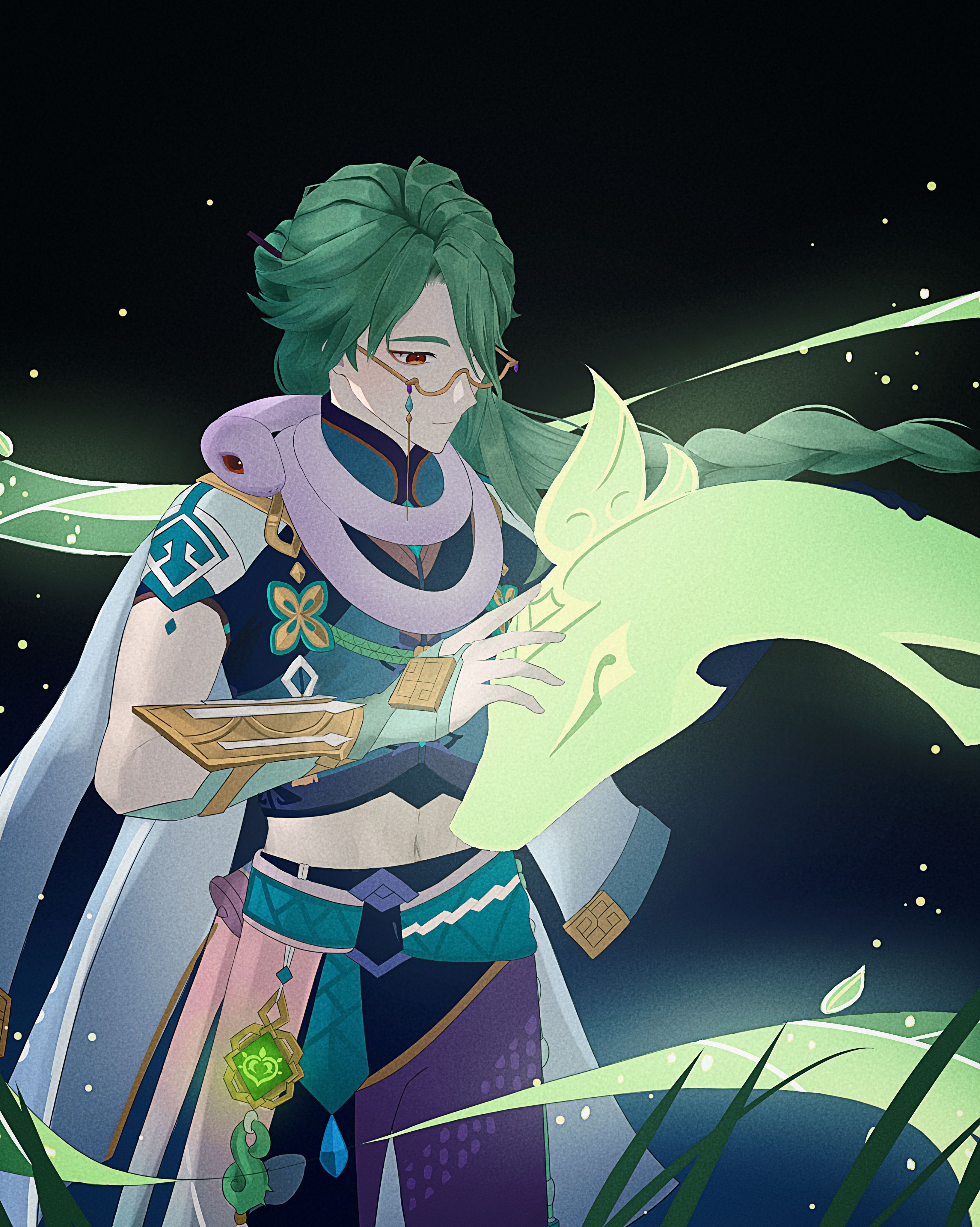 Baizhu Fan Art Contest Genshin Impact | HoYoLAB