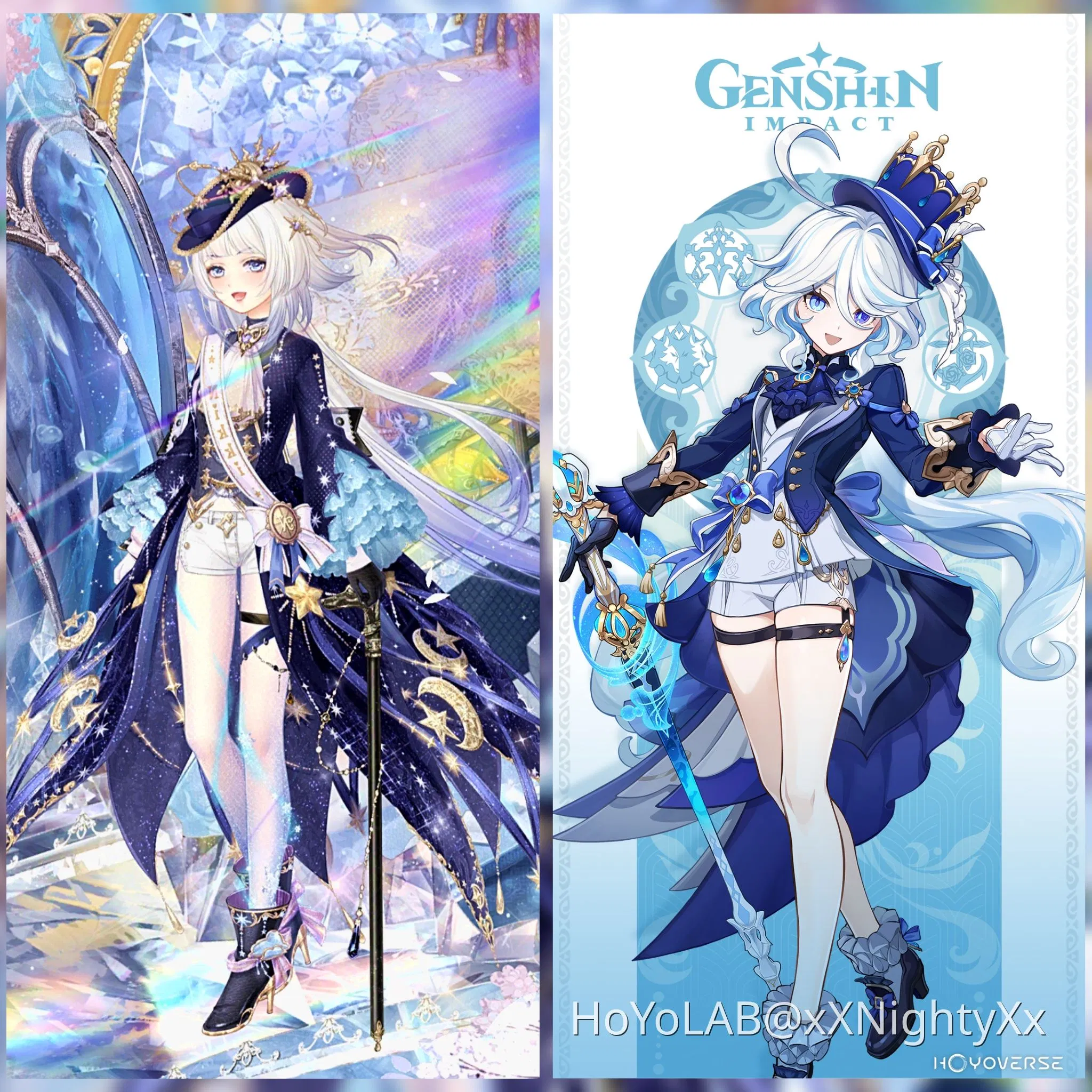 Love Nikki version of Furina before her vision Genshin Impact | HoYoLAB