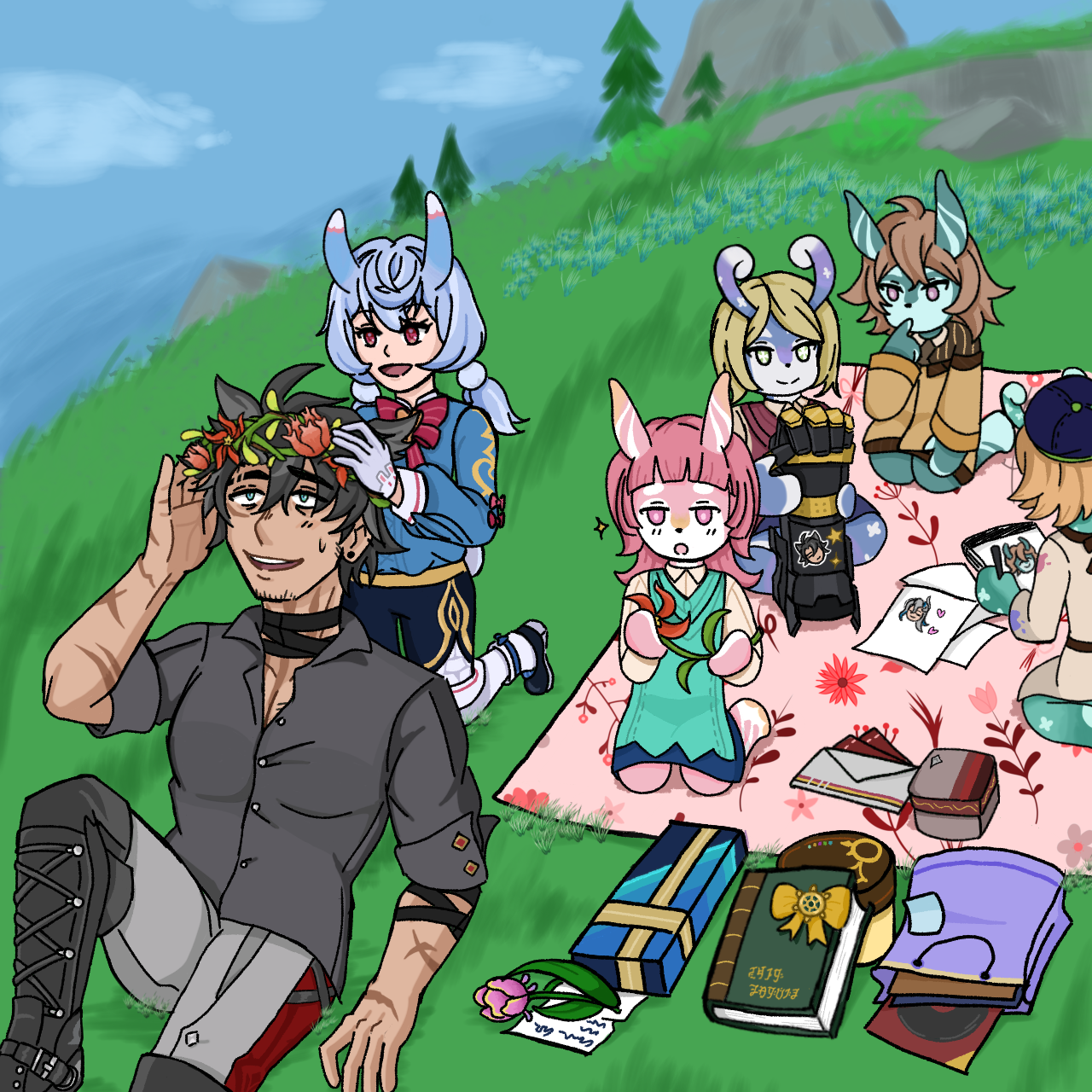 Wriothesley Birthday Picnic Genshin Impact | HoYoLAB