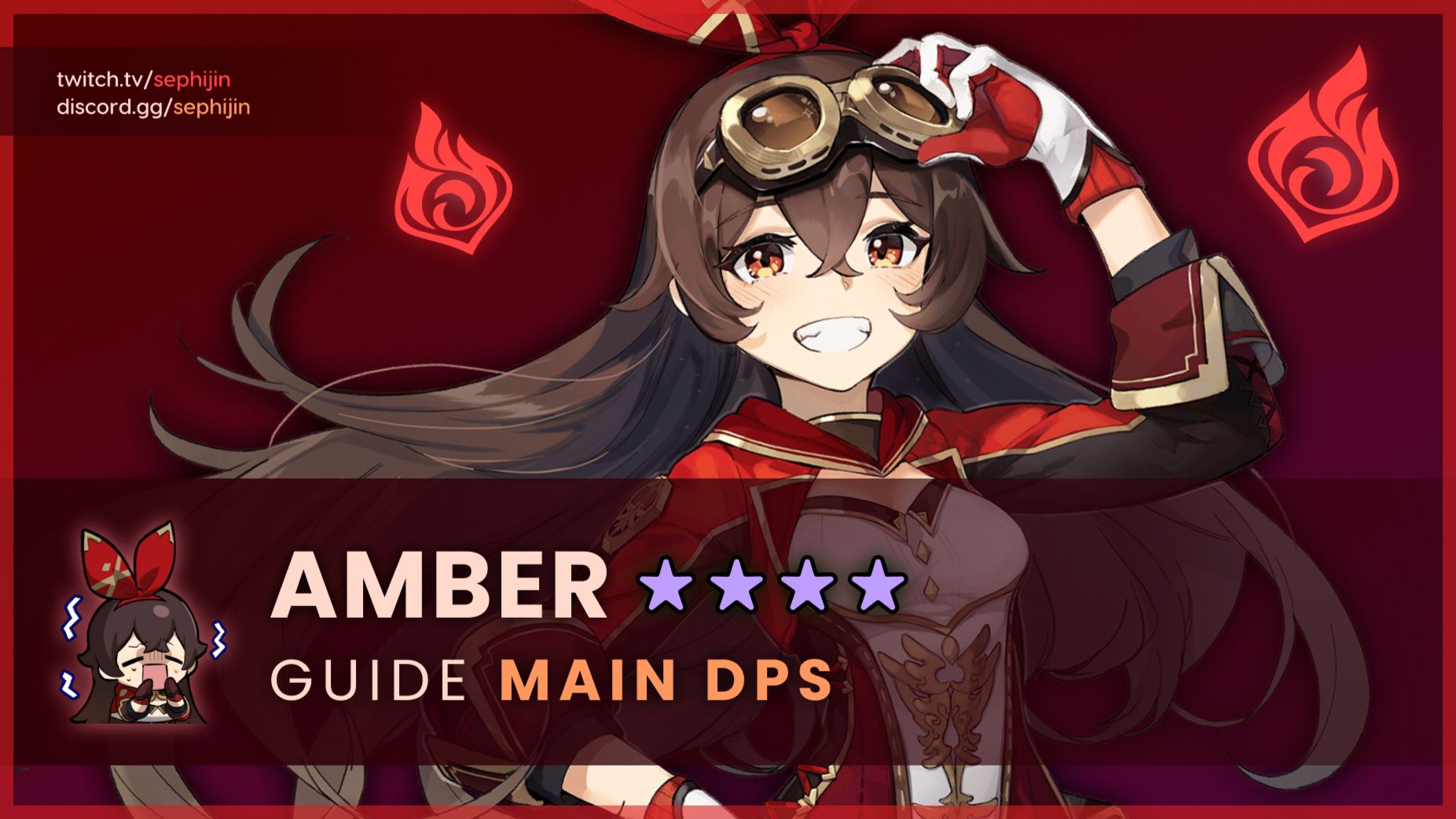 [4.2] Guide complet d'Amber Genshin Impact | HoYoLAB