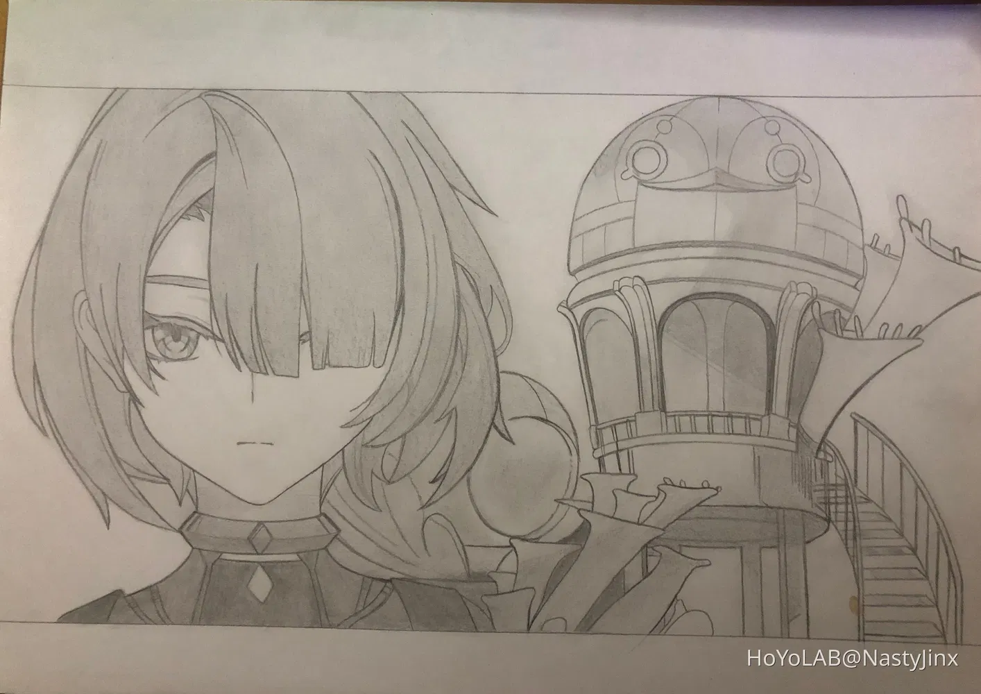 Freminet Drawing Genshin Impact | HoYoLAB