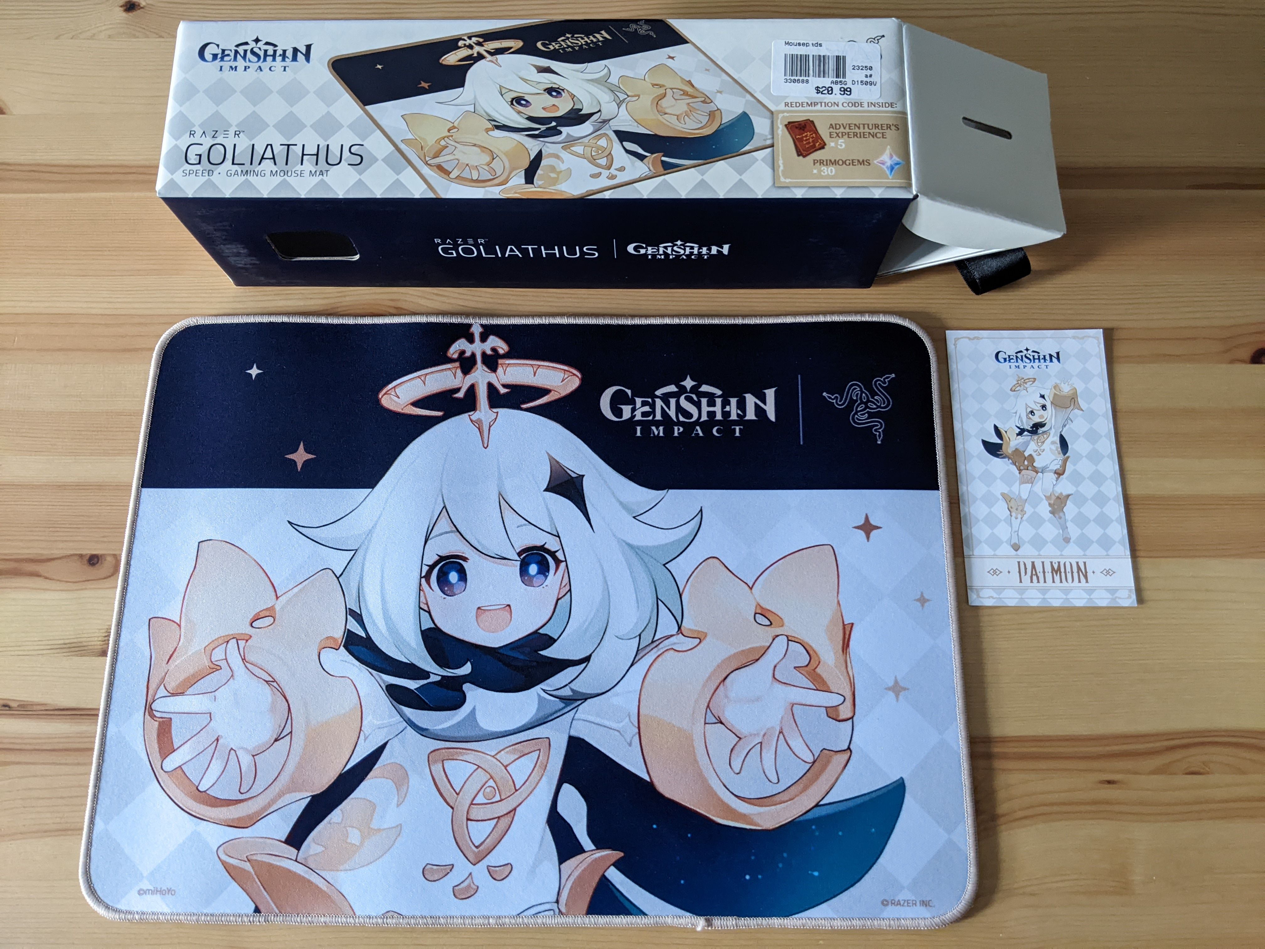 Razer x Genshin Paimon Mousepad Genshin Impact | HoYoLAB