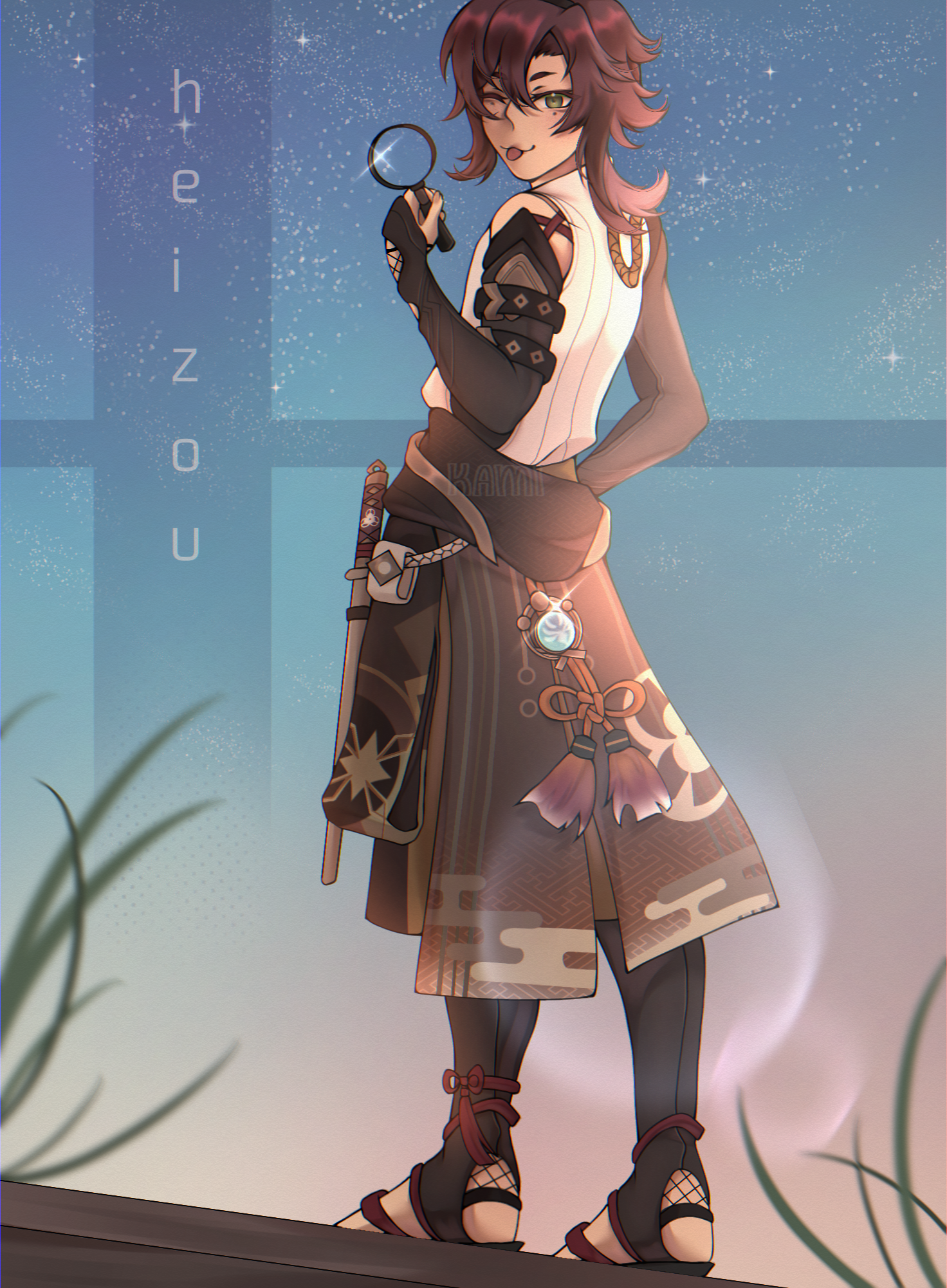 Shikanoin Heizou Genshin Impact | HoYoLAB