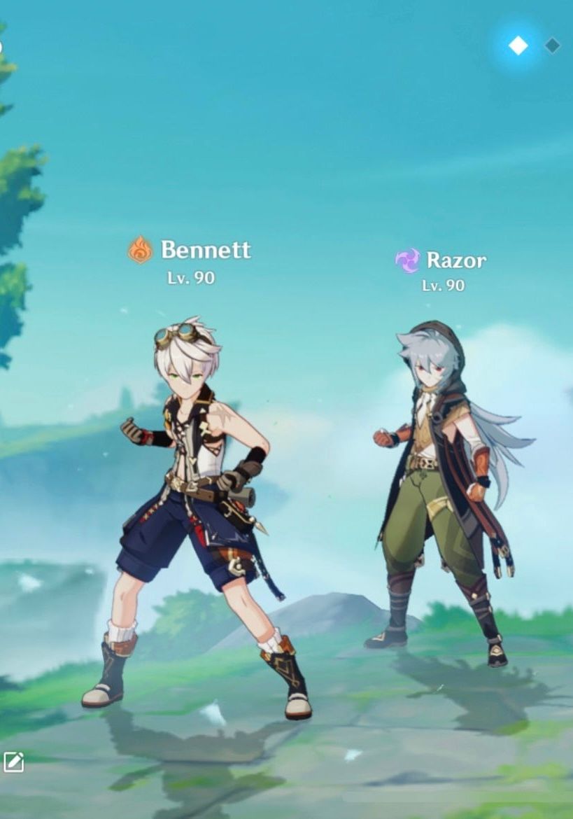 When they have the same menu pose 🧍‍♀️ Genshin Impact | HoYoLAB