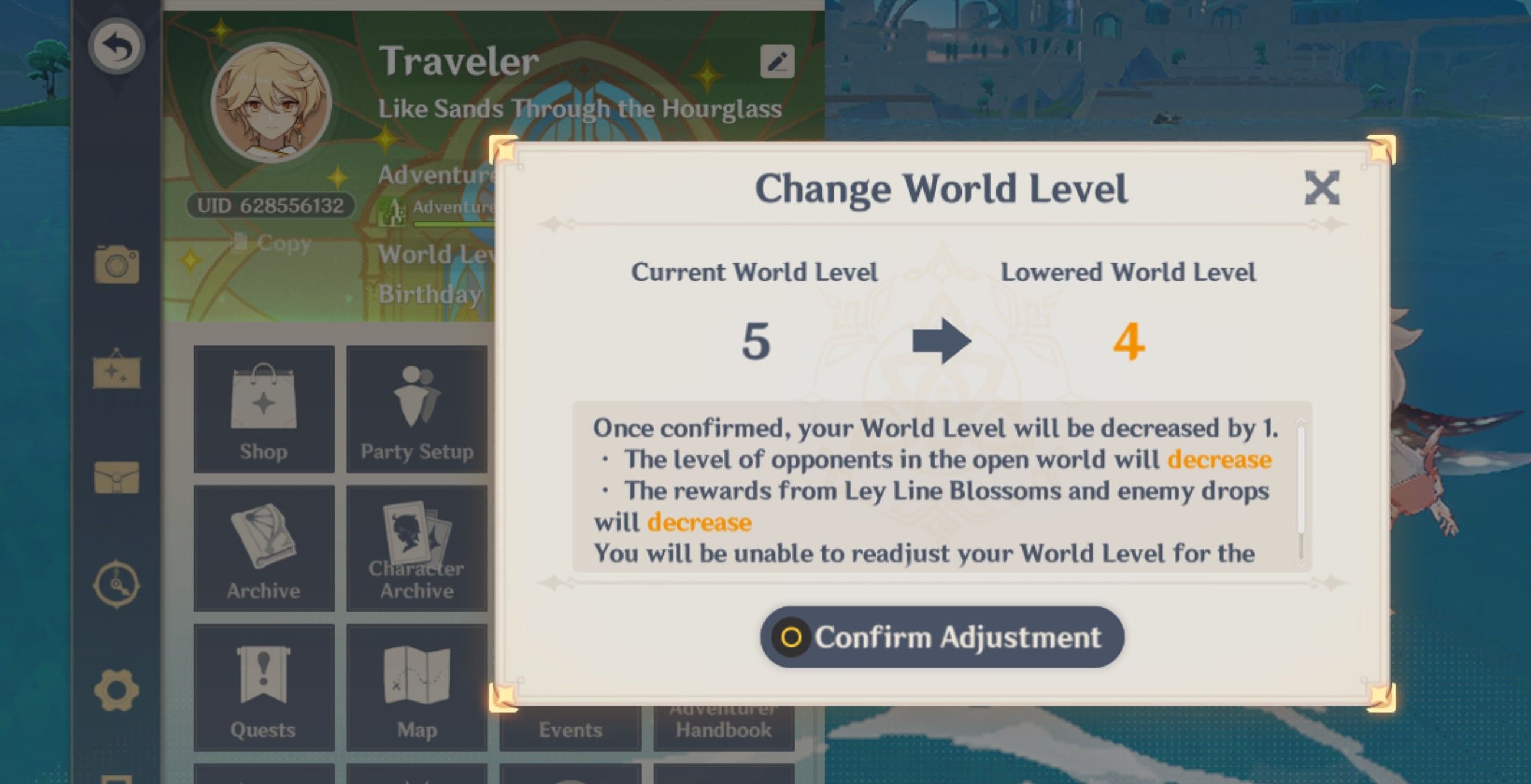 If I do drop a world level Genshin Impact | HoYoLAB