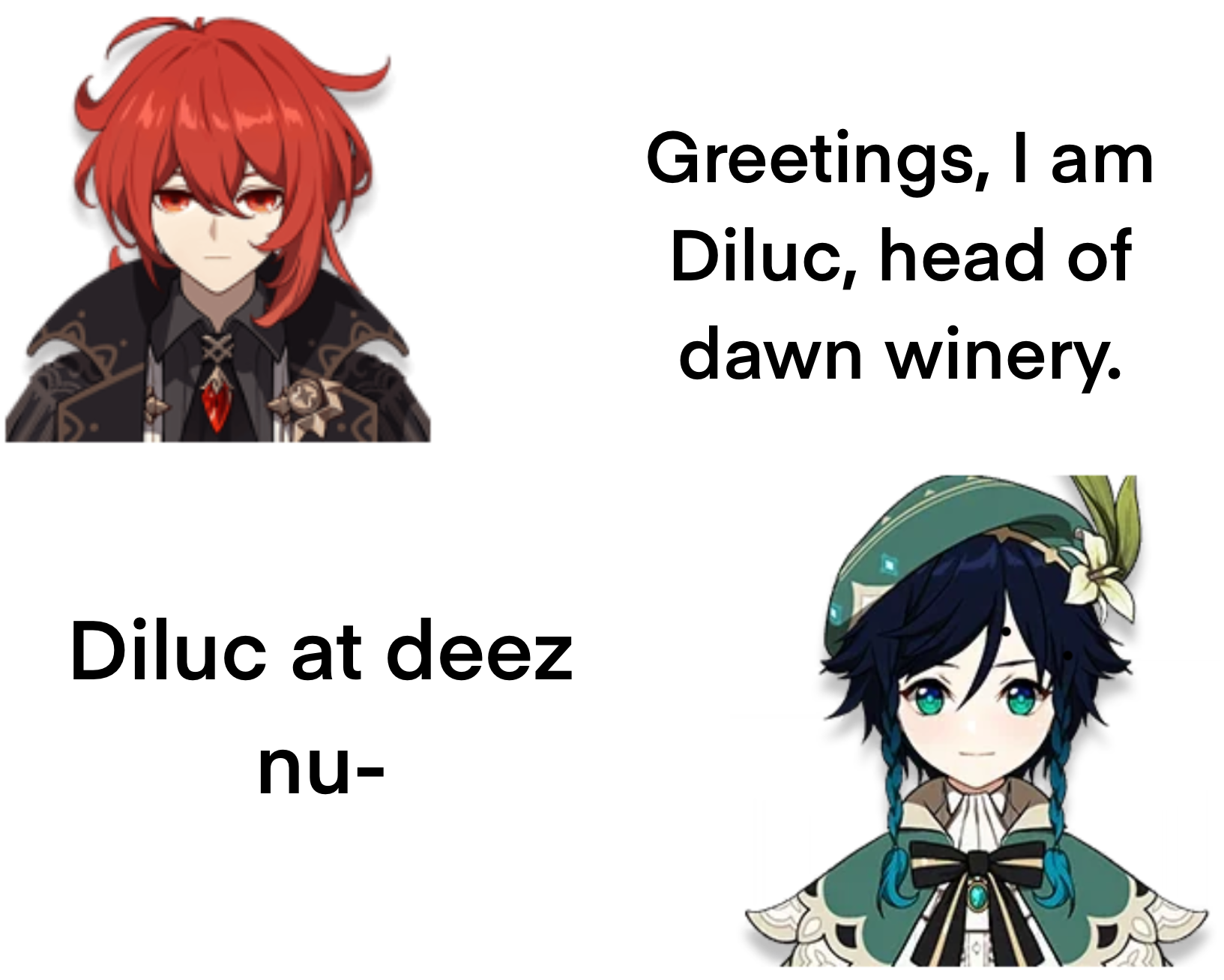 When Diluc and Venti meet- (OP) Genshin Impact | HoYoLAB