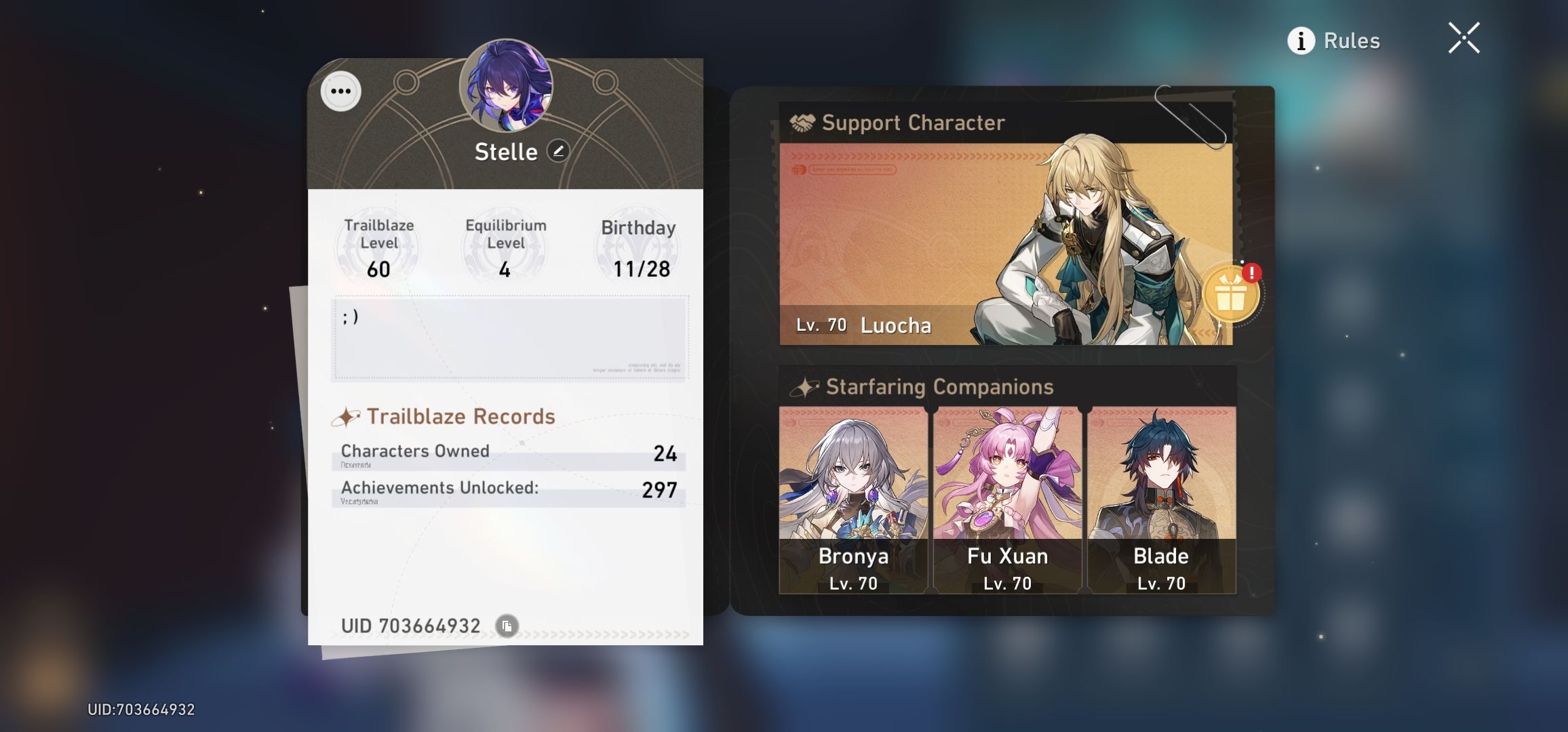 Looks like someone likes my Loucha Honkai: Star Rail | HoYoLAB