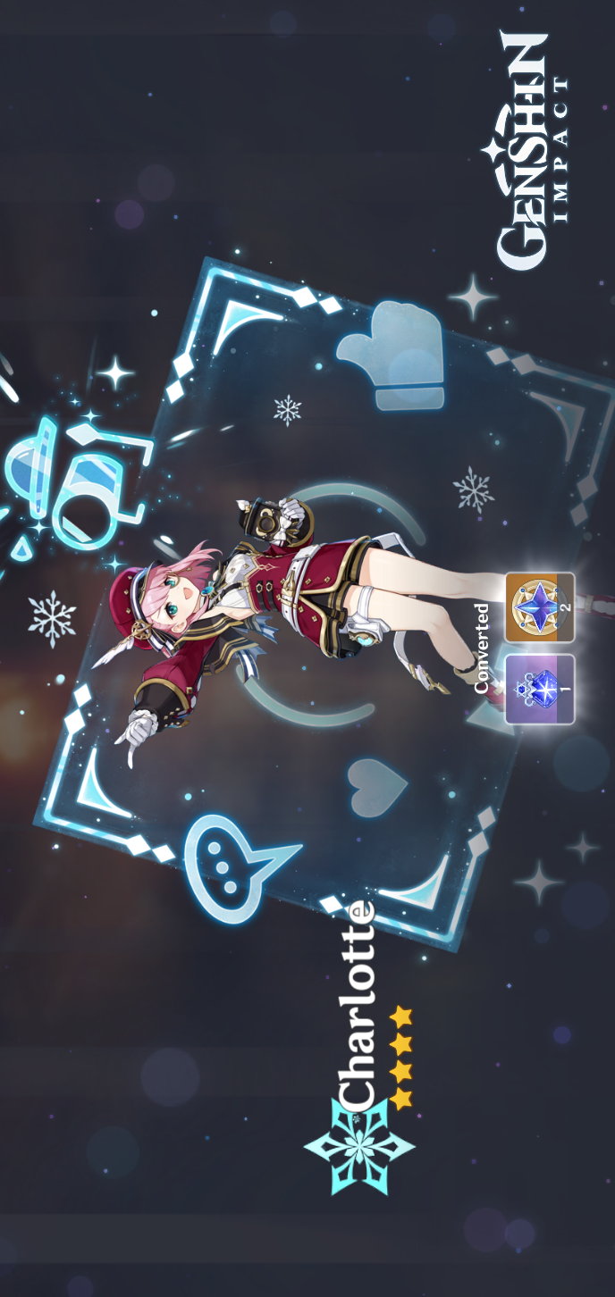 Another C, another Charlotte, WOOO HOOO! Genshin Impact | HoYoLAB