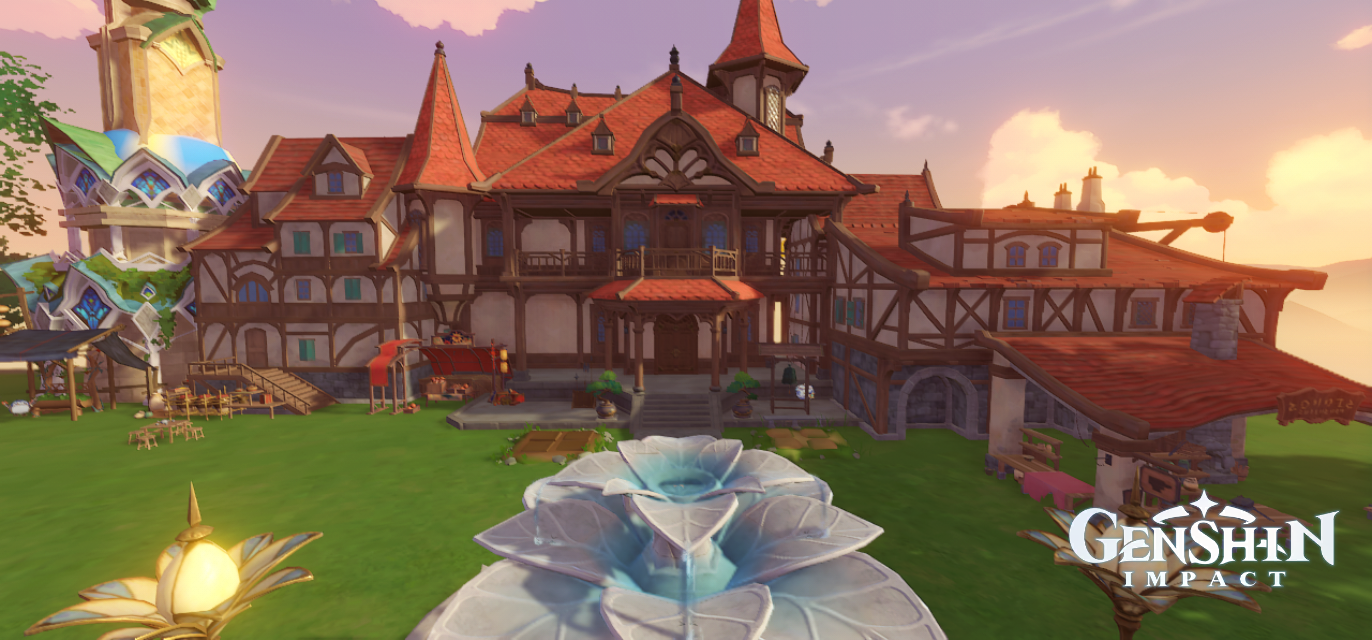 random building showcase Genshin Impact | HoYoLAB