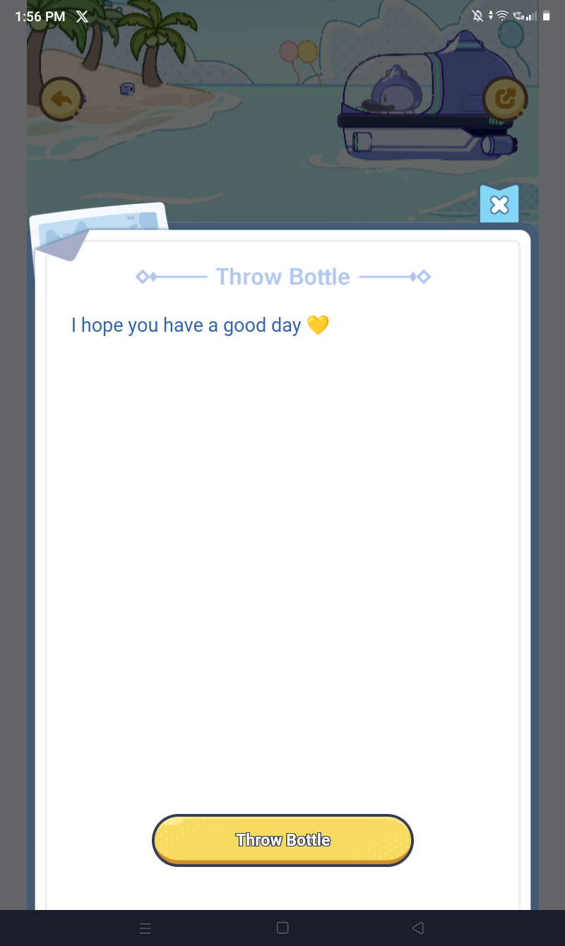 What is the thing which you like to write in these bottle letters | HoYoLAB