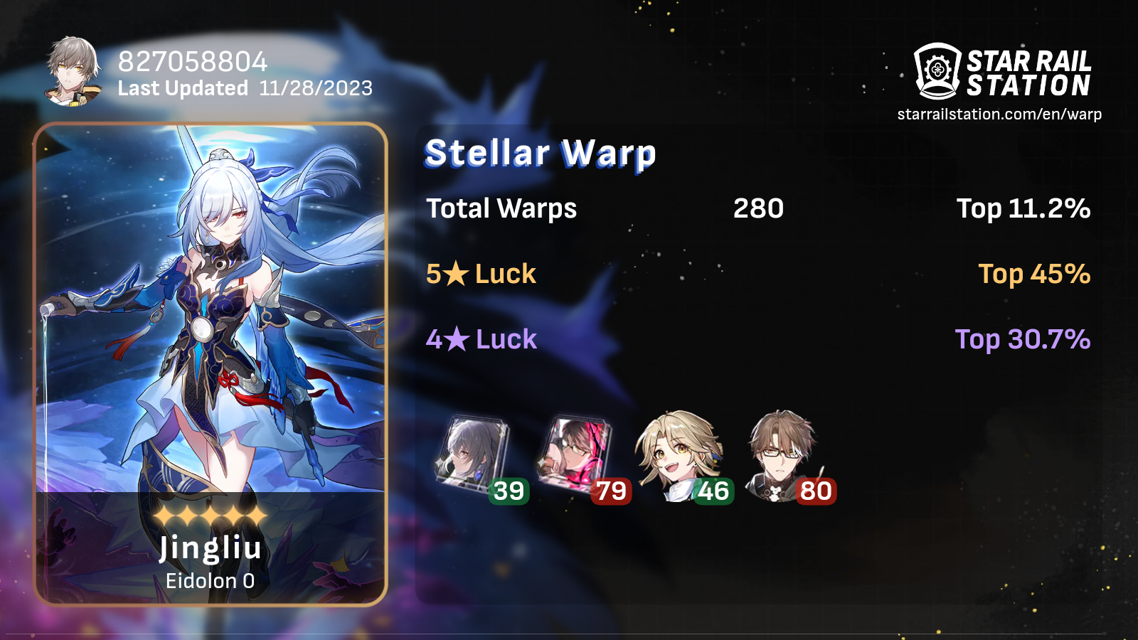 Tried the warp tracker... Honkai: Star Rail | HoYoLAB