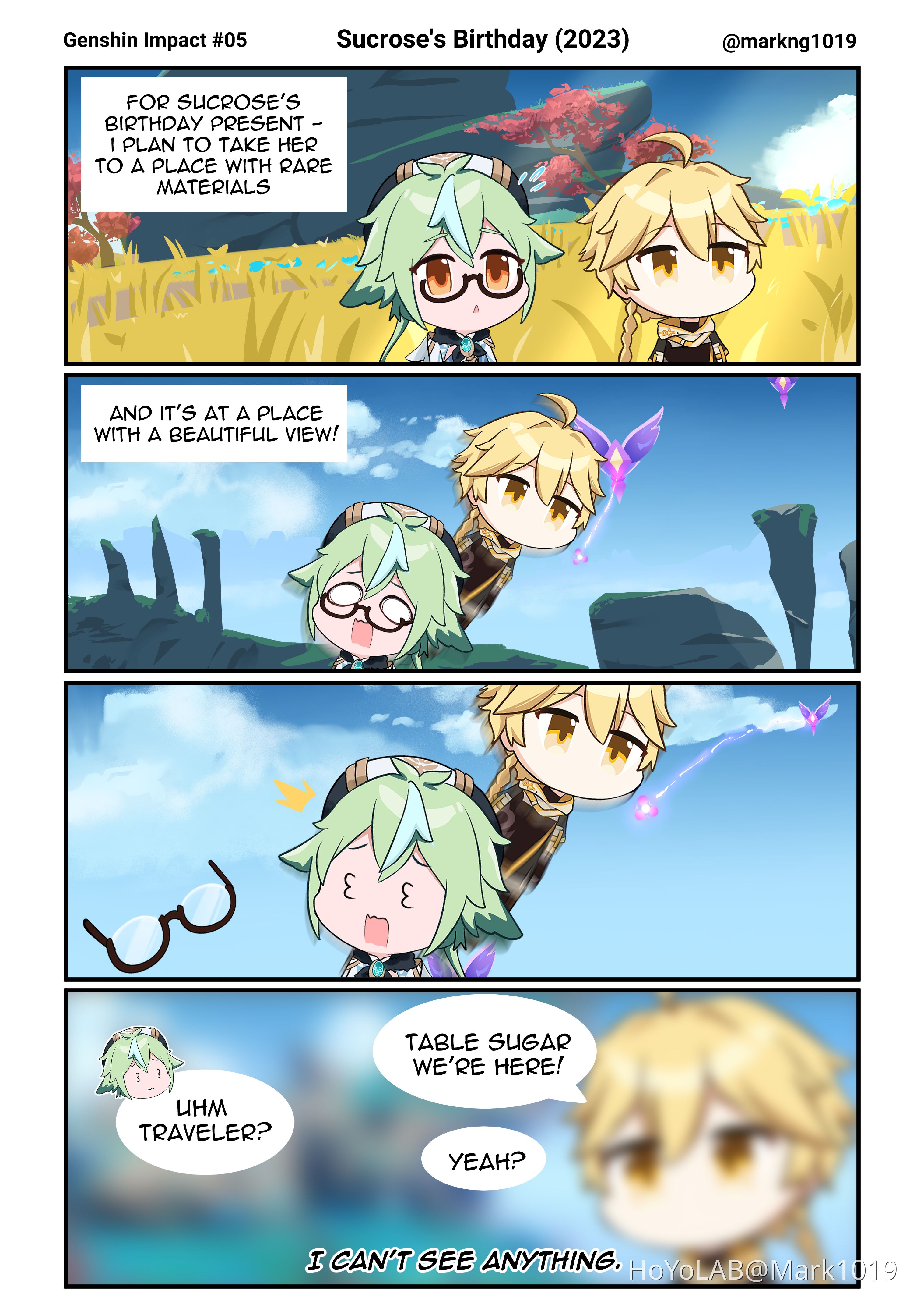 Sucrose's Birthday (2023) Genshin Impact | HoYoLAB