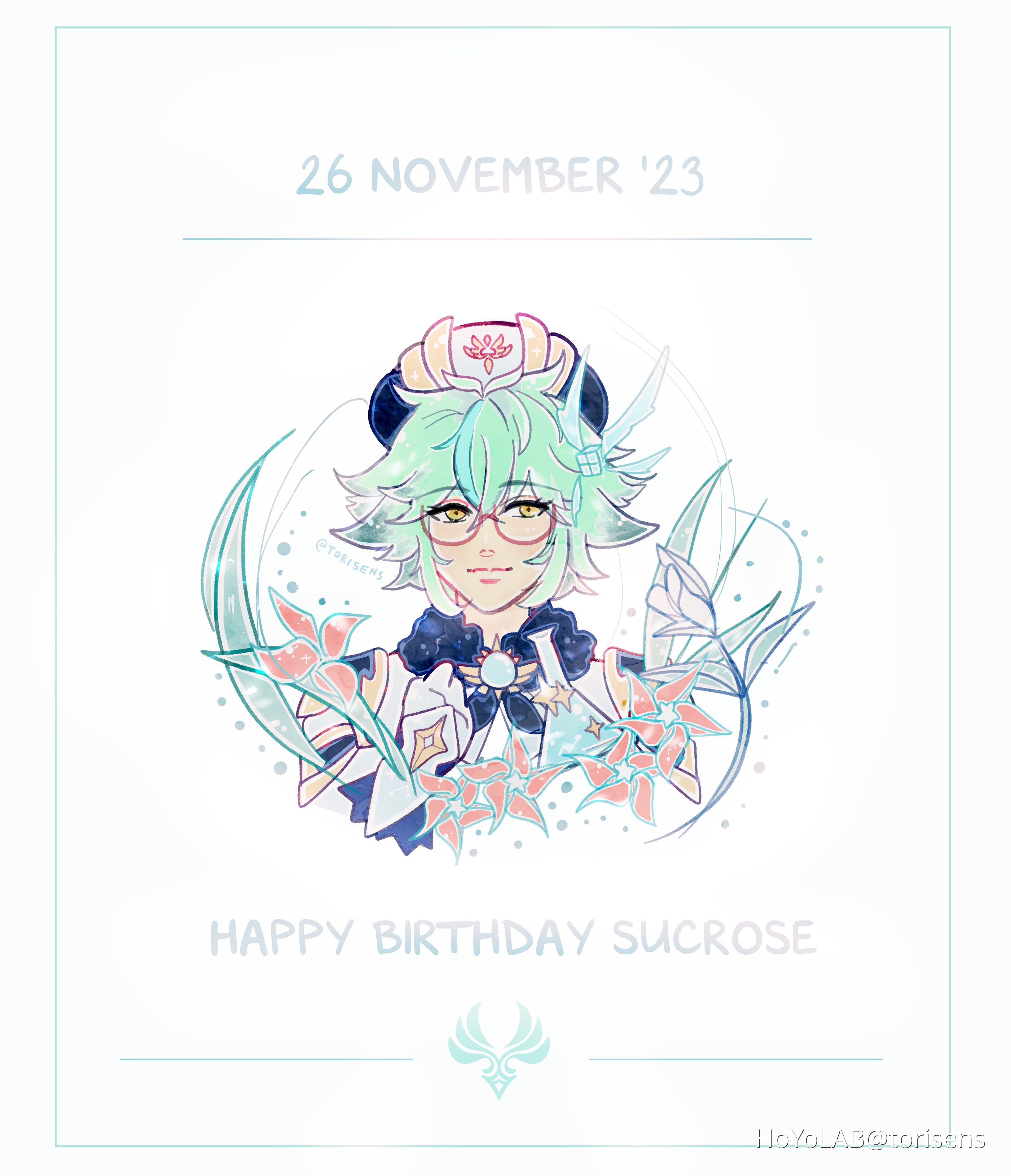 HAPPY BIRTHDAY, SUCROSE! Genshin Impact | HoYoLAB