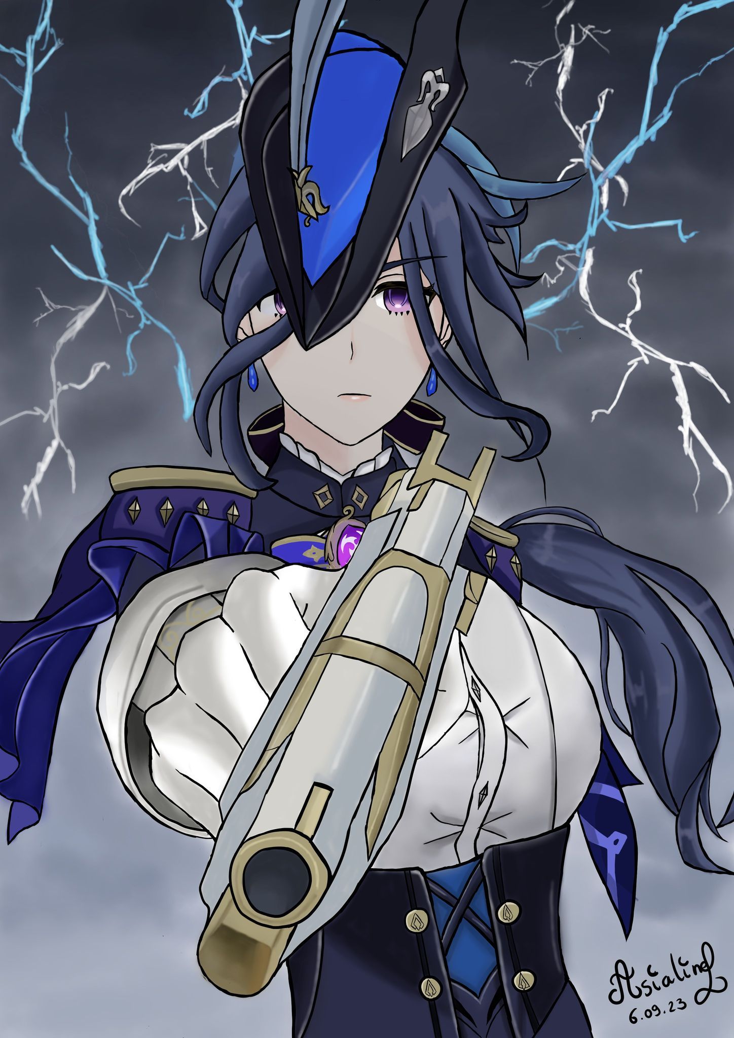 Fanart Clorinde Genshin Impact | HoYoLAB
